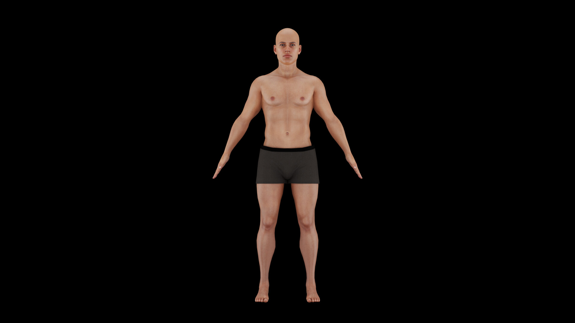 ArtStation - Human Body 3D Model - Realistic Human Body Anatomy