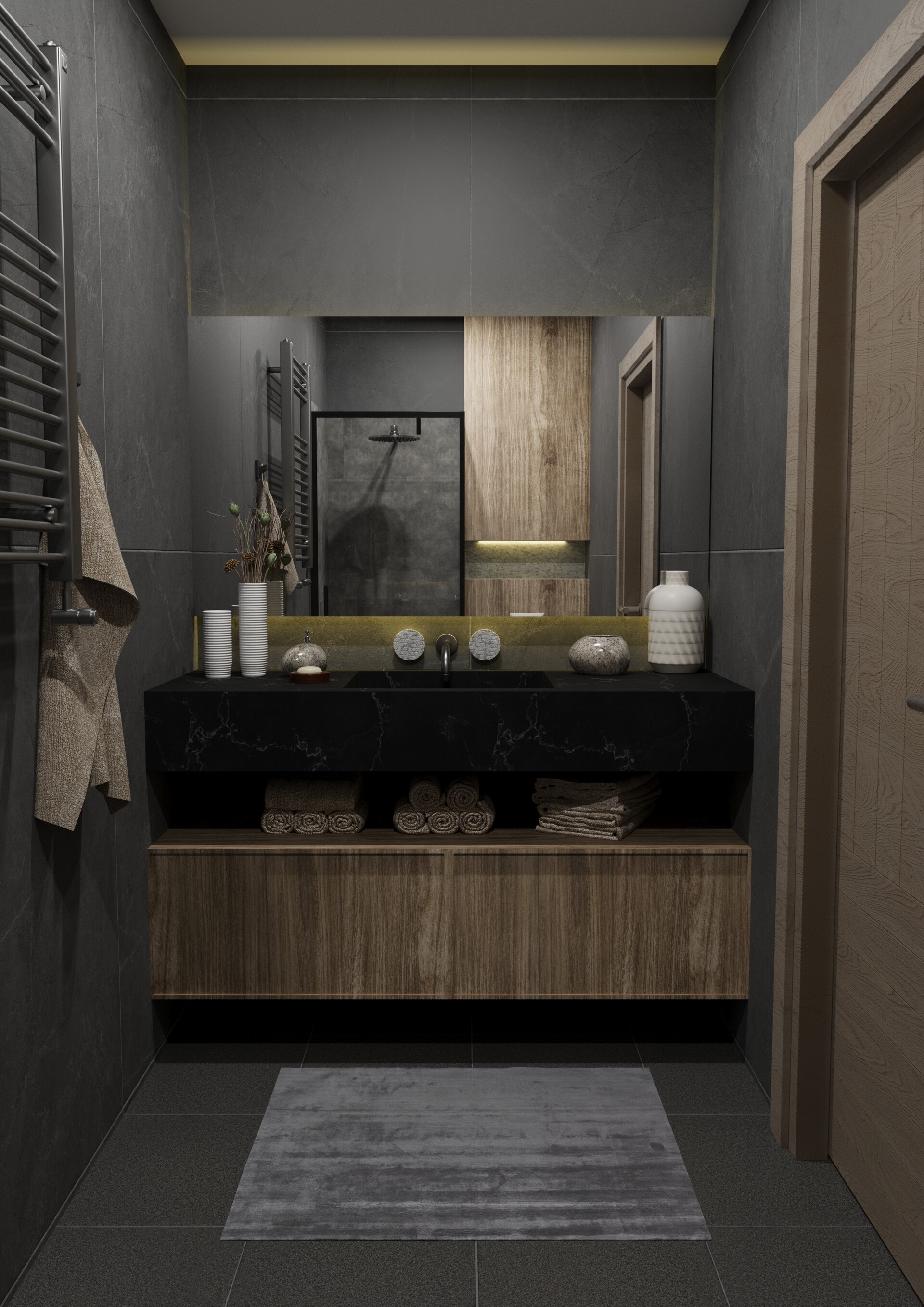 ArtStation - bathroom visualization