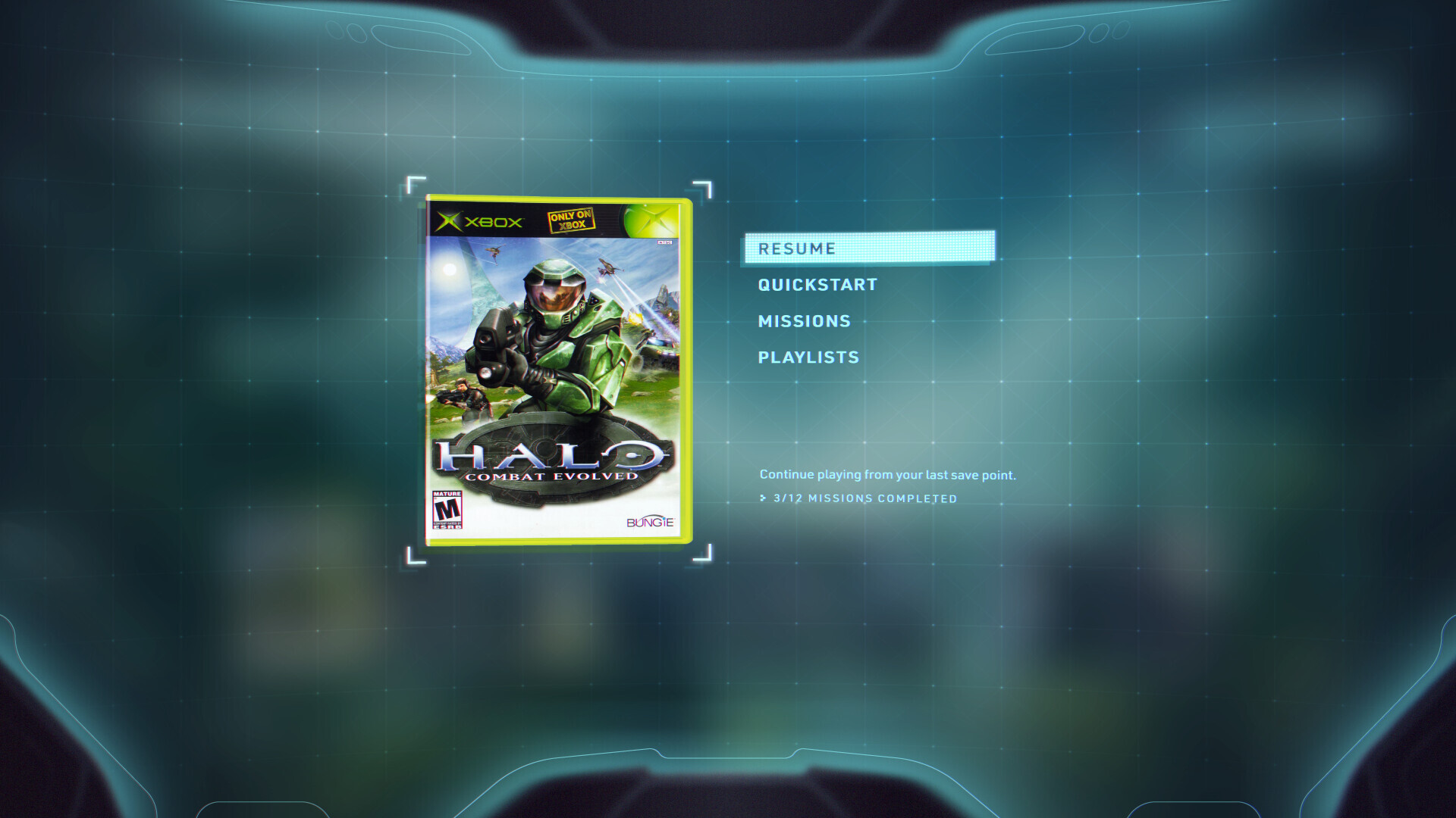ArtStation - Halo: The Master Chief Collection UI Concept