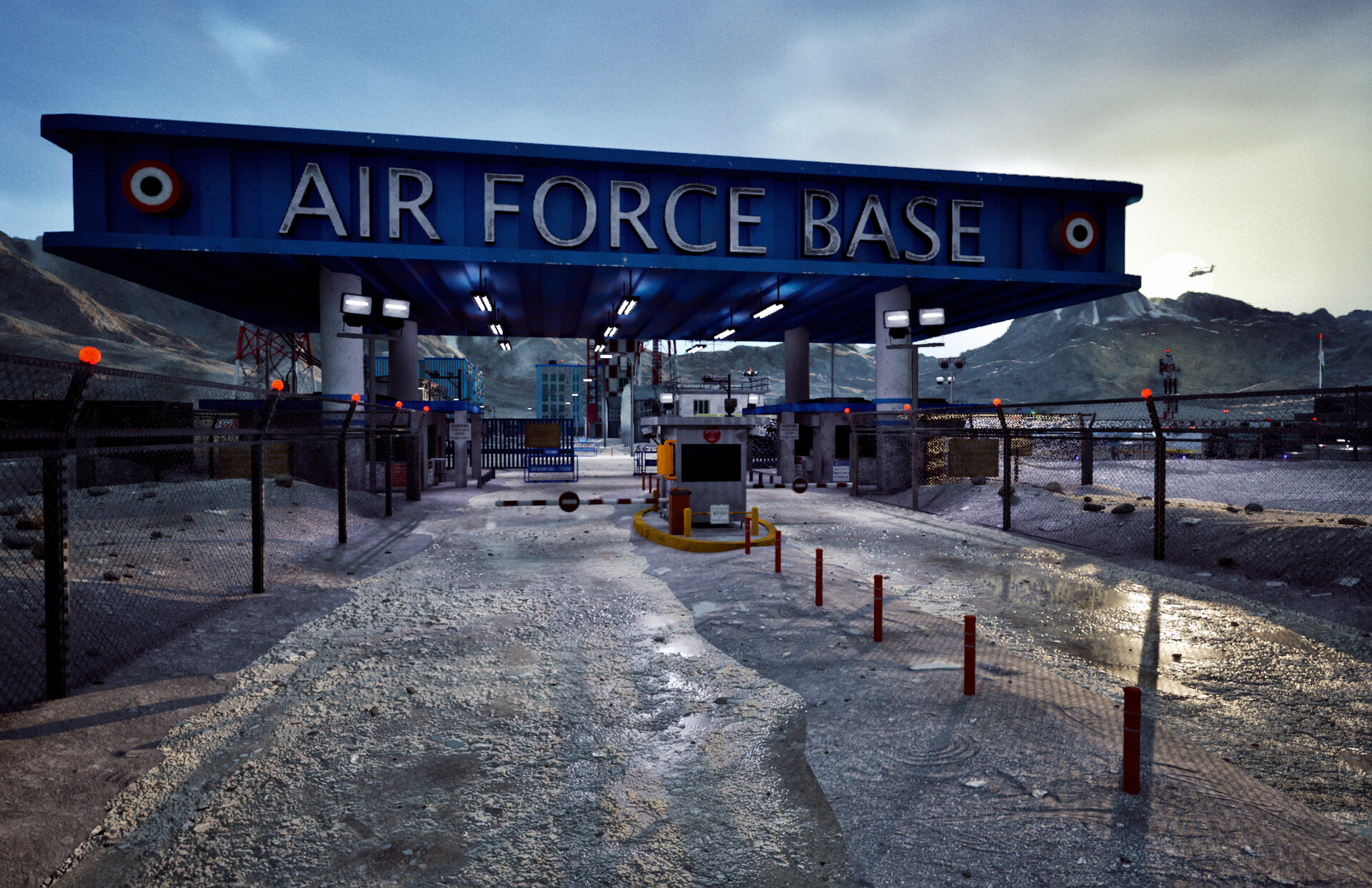 ArtStation - Ladakh Indian Air Force base (Thoise)