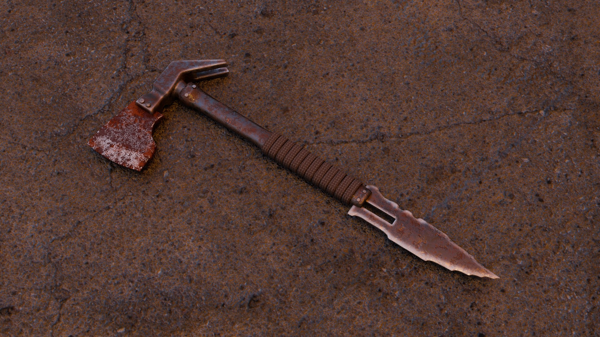 ArtStation - Zombie Weapon
