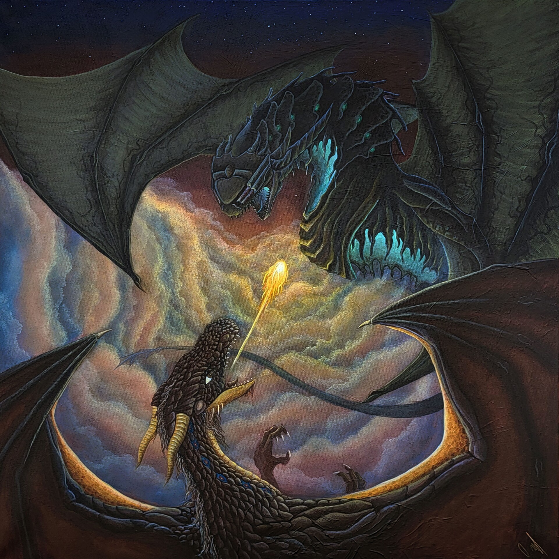 ArtStation - "Spike versus Lead'Maw"