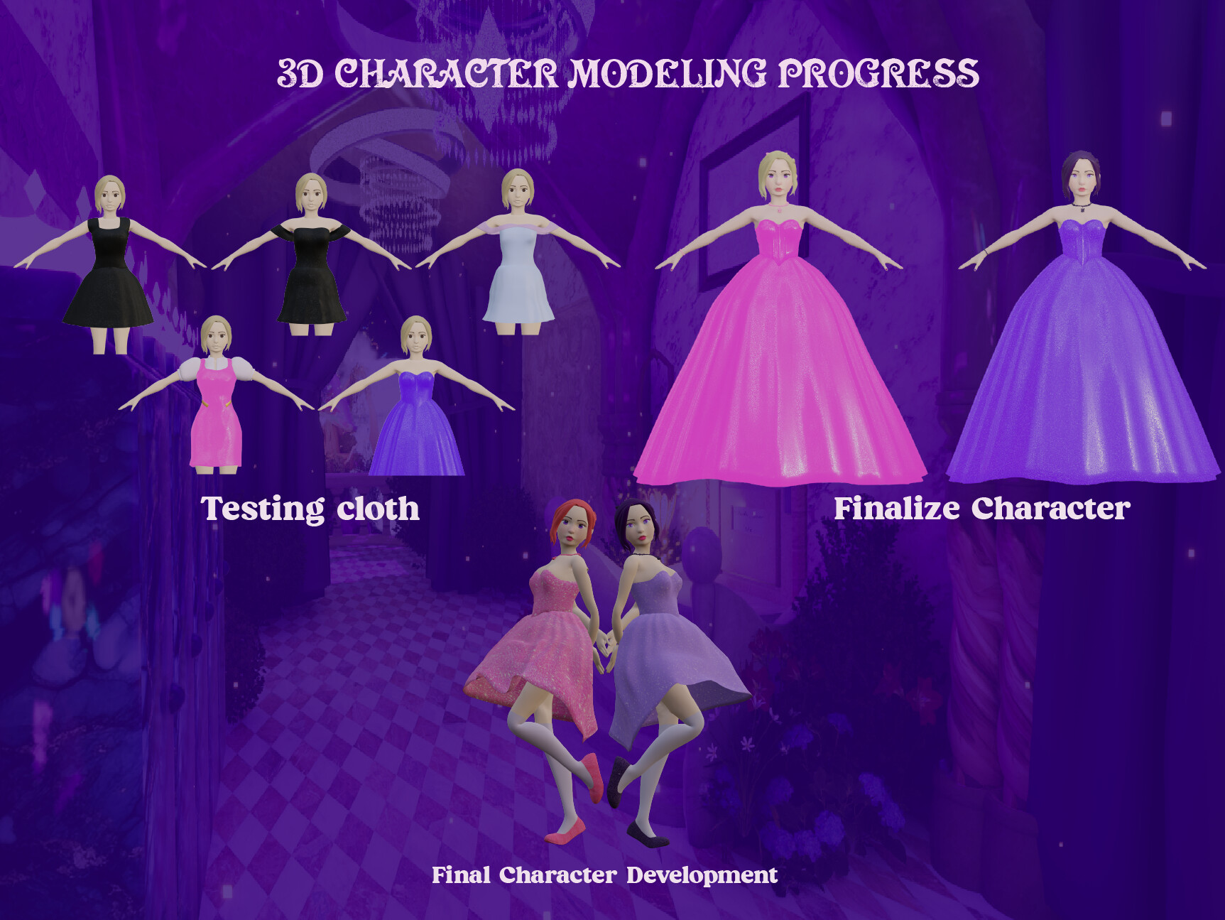 ArtStation - 3D Character Development Progress