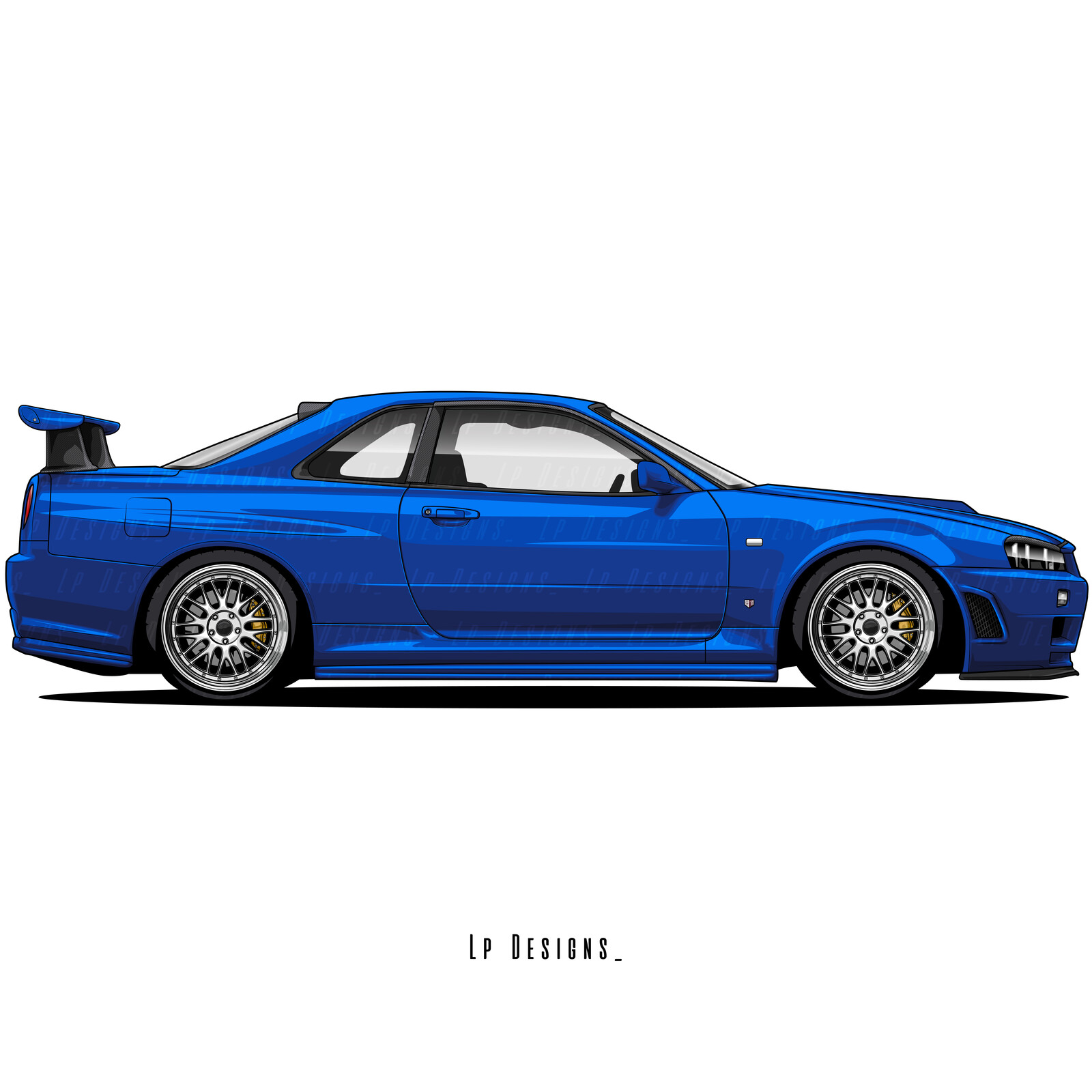 Lp Designs_ - Nissan Skyline R34 Gt-r