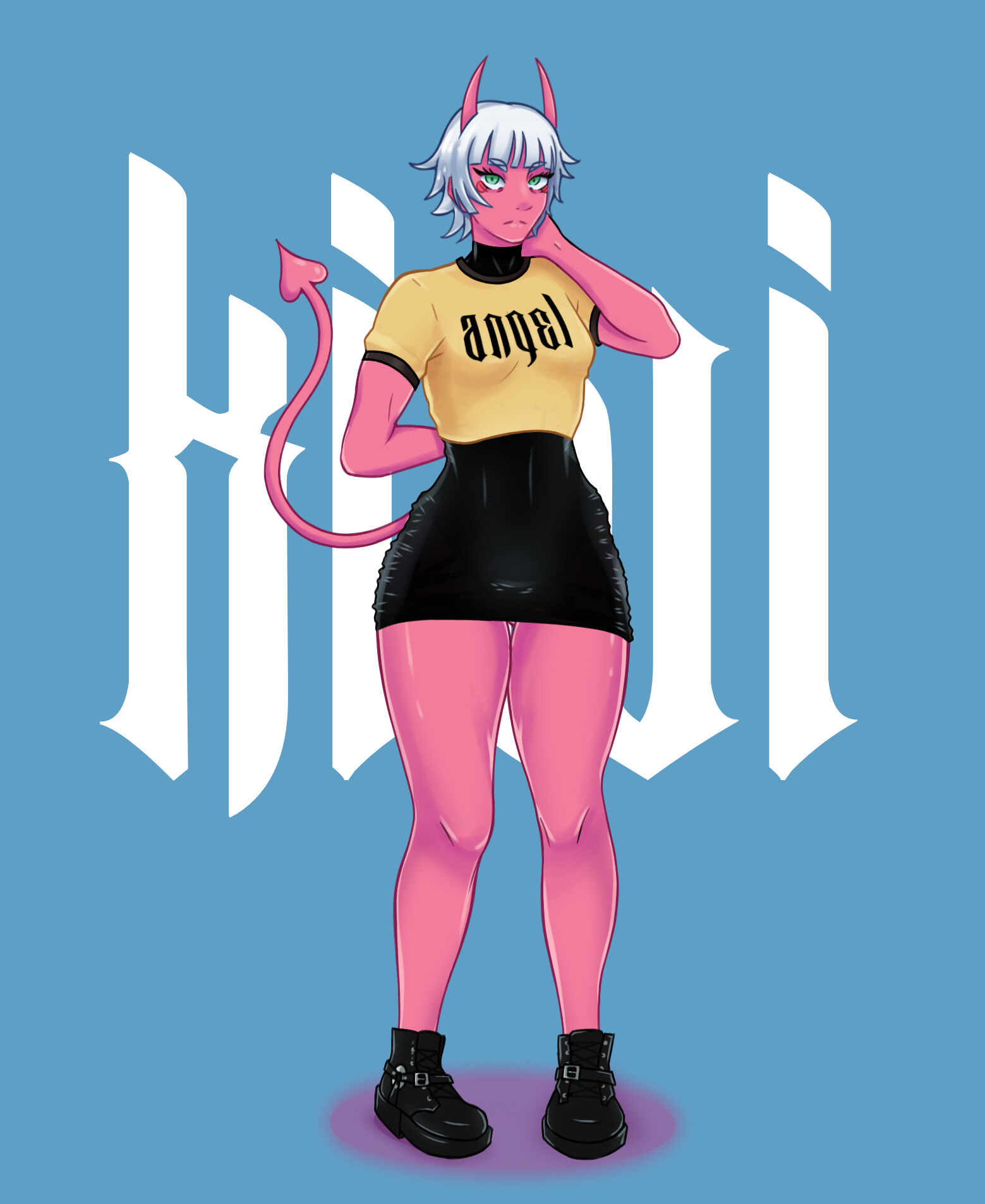 ArtStation - embrace your demonic fashion