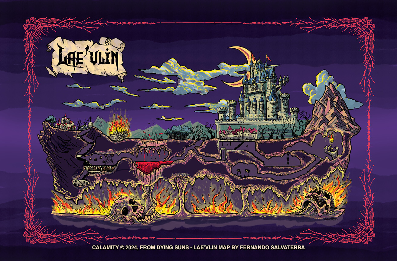 ArtStation - Cros-Section Map Commission