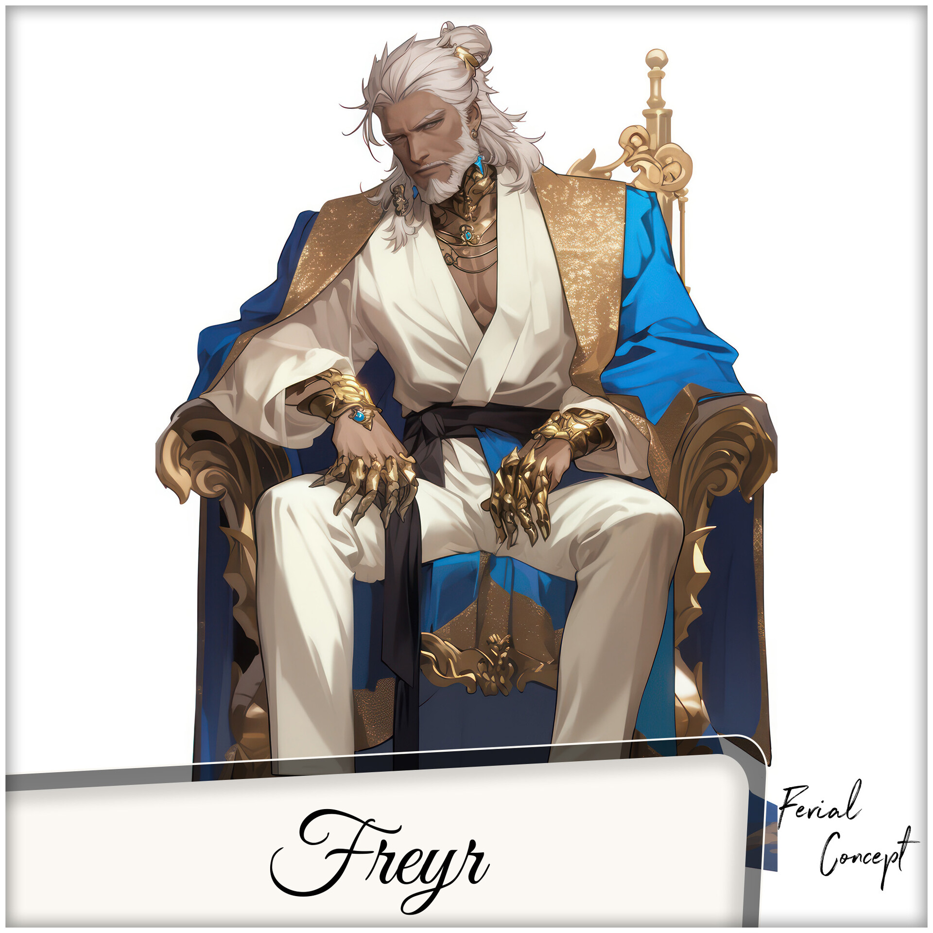 ArtStation - 🔹210 Freyr - Anime Character Reference Image Pack v.65 |4K|