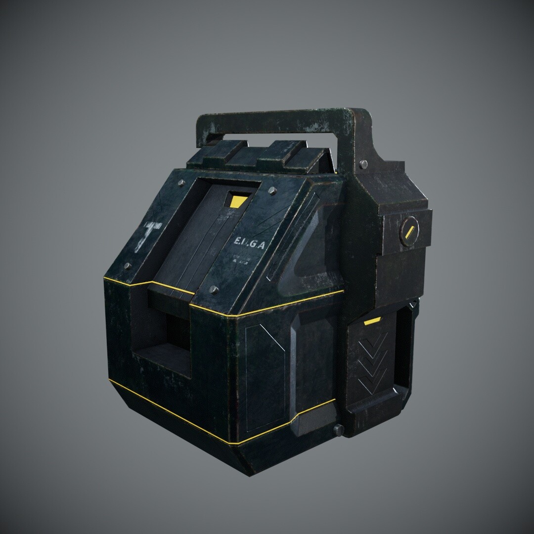 ArtStation - Sci-Fi Crate