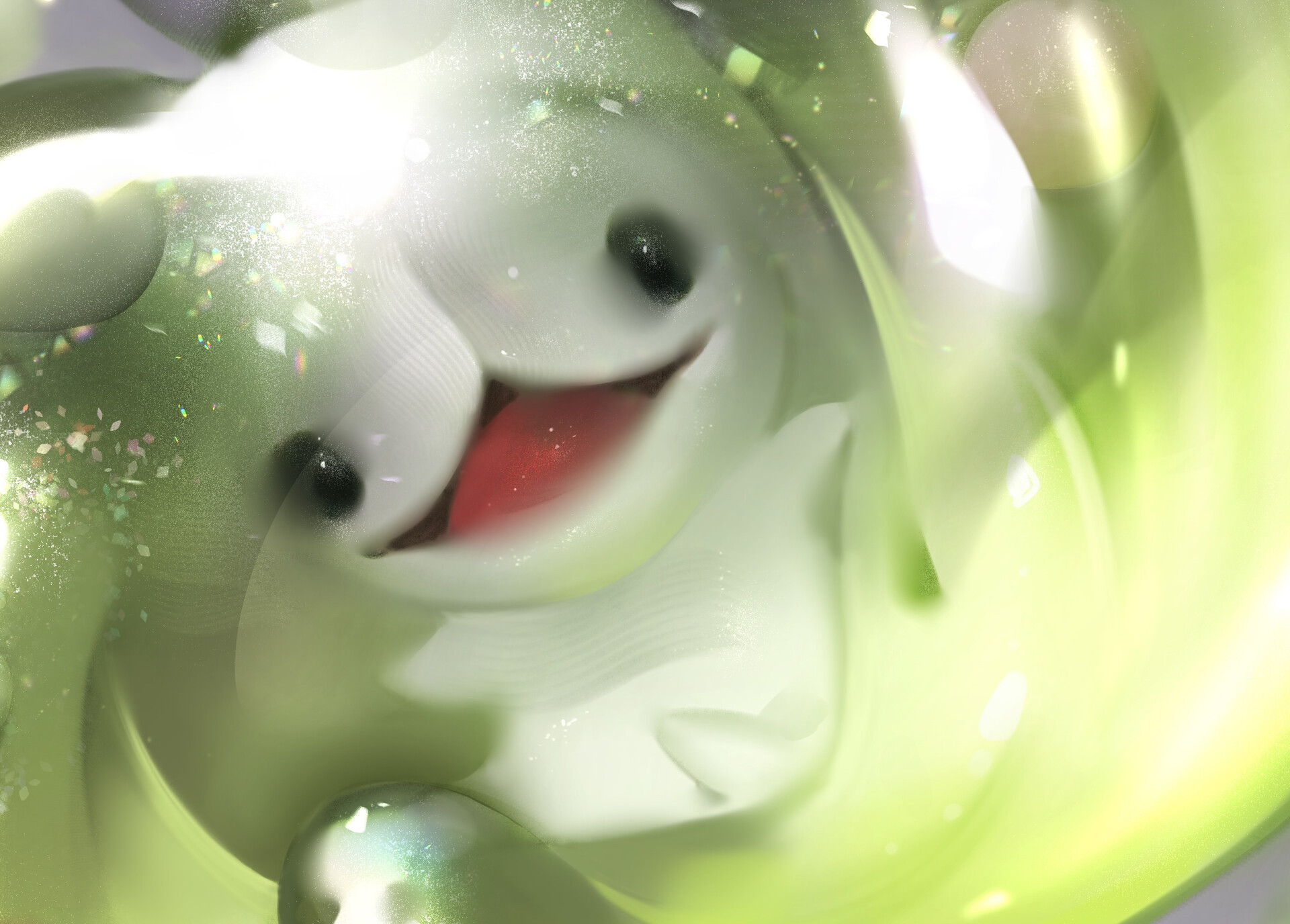 ArtStation - Reuniclus Render.