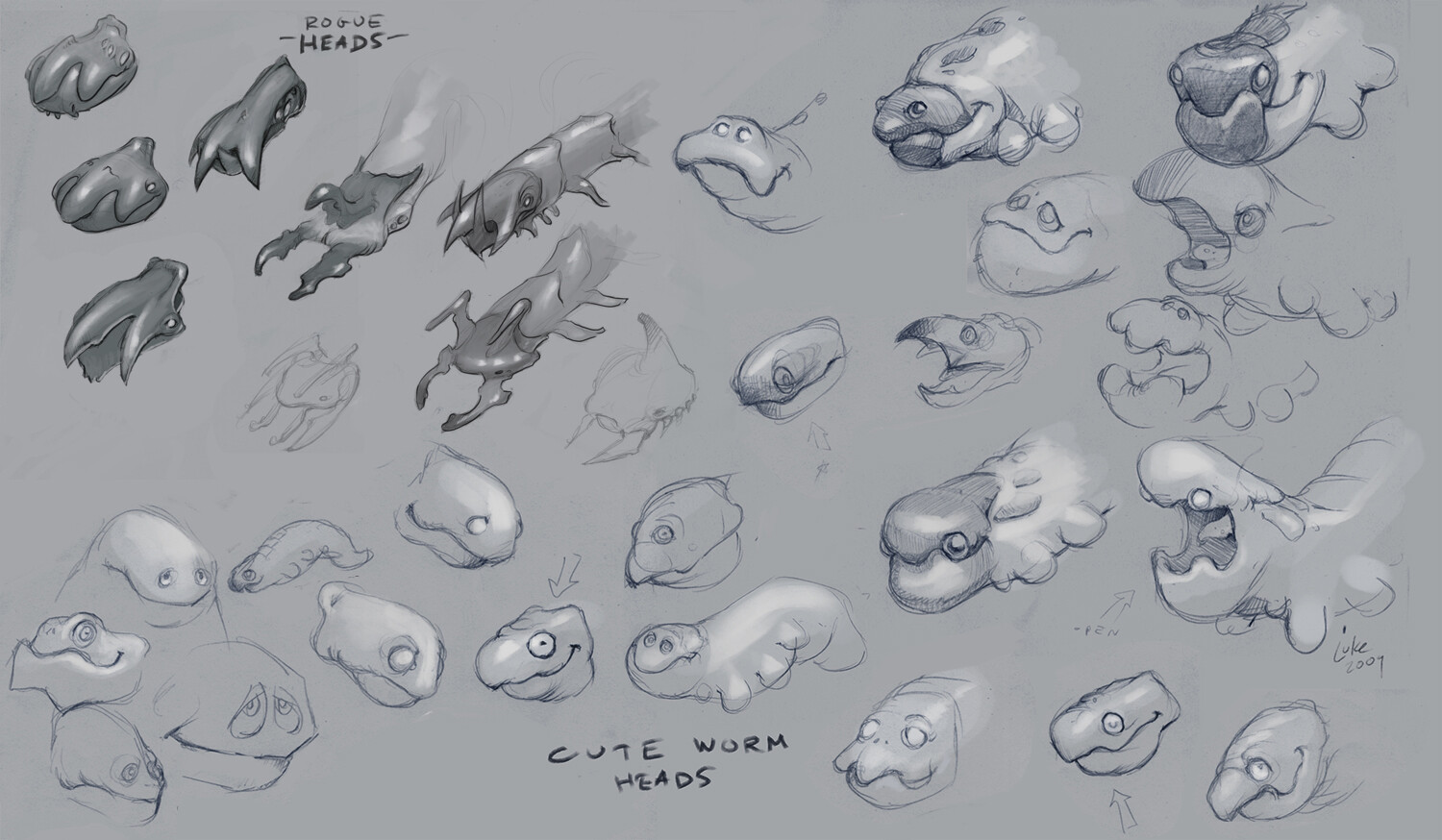 Luke Harrington Visual Designer/Art Director - DARKSPORE AND SPORE FROM ...