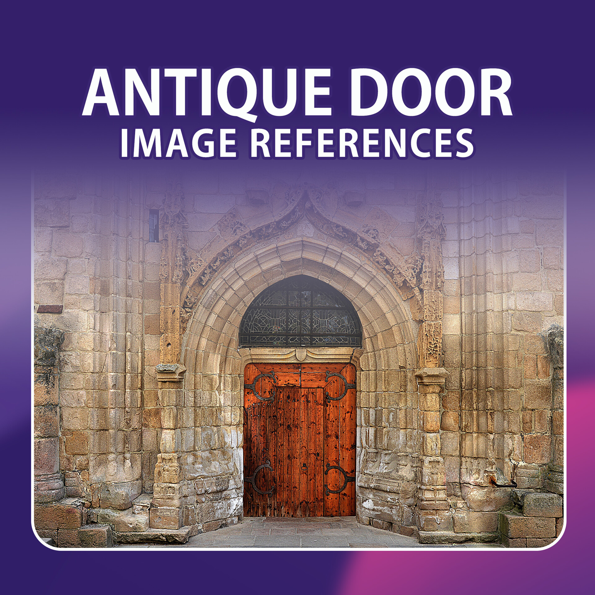 ArtStation - 400 Antique Door Reference Pack – Vol 1
