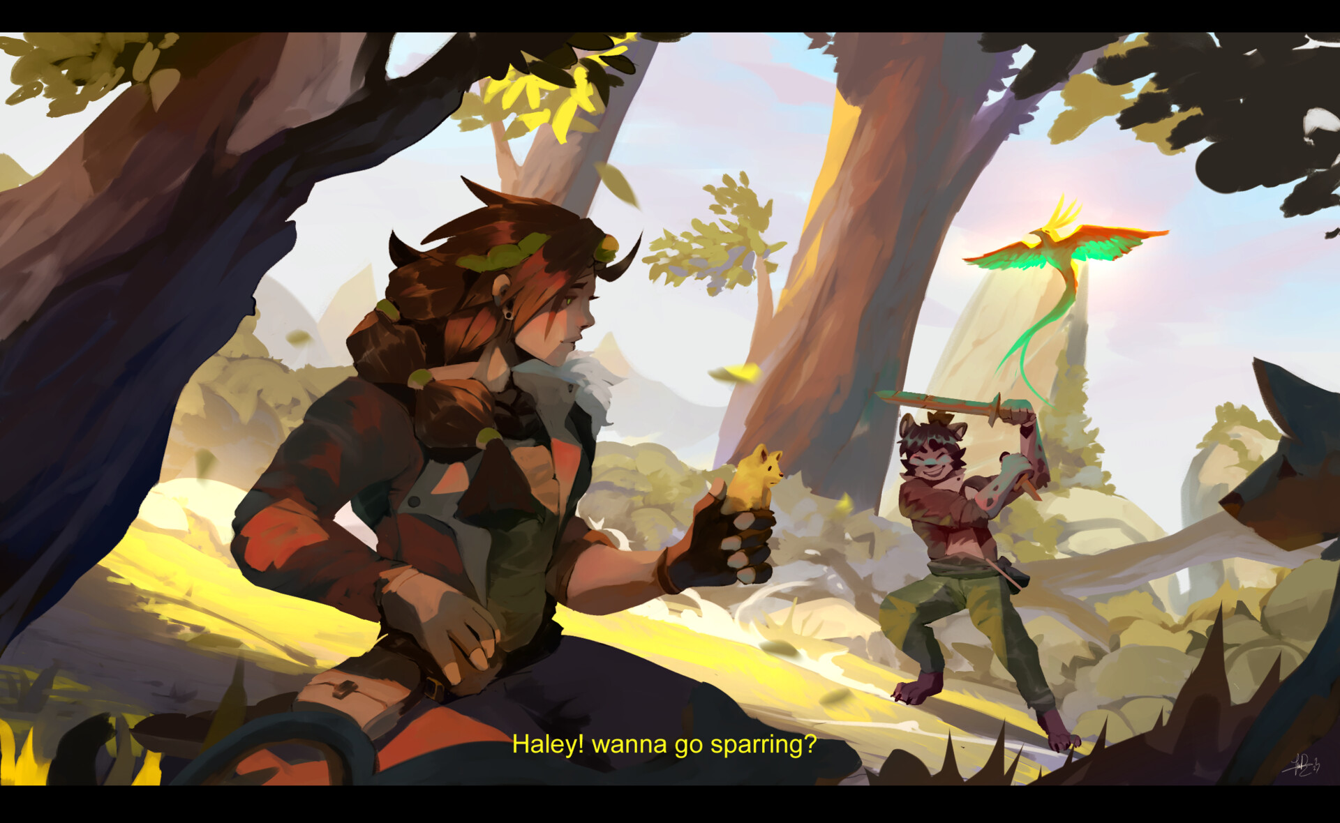 ArtStation - Sparring