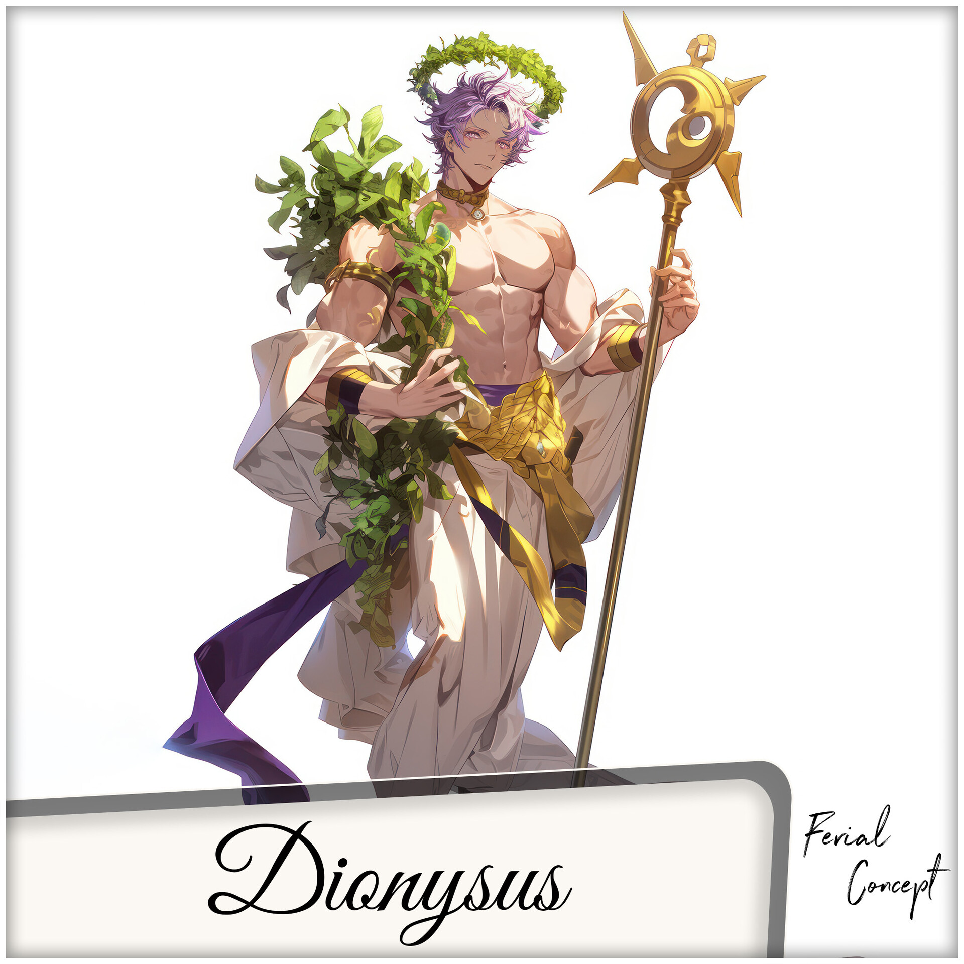 ArtStation - 🔹300 Dionysus - Anime Character Reference Image Pack v.72 |4K|