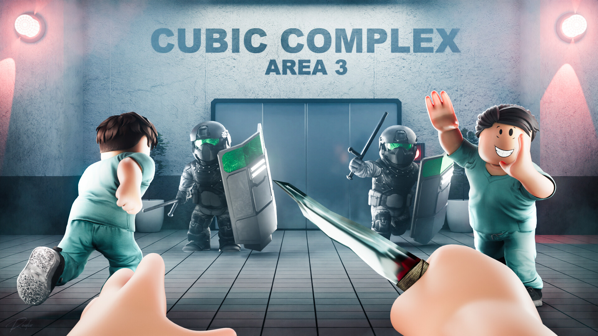 ArtStation - Stone-Haven County Asylum Thumbnail