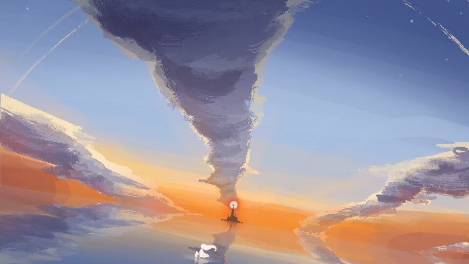 ArtStation - Water reflection