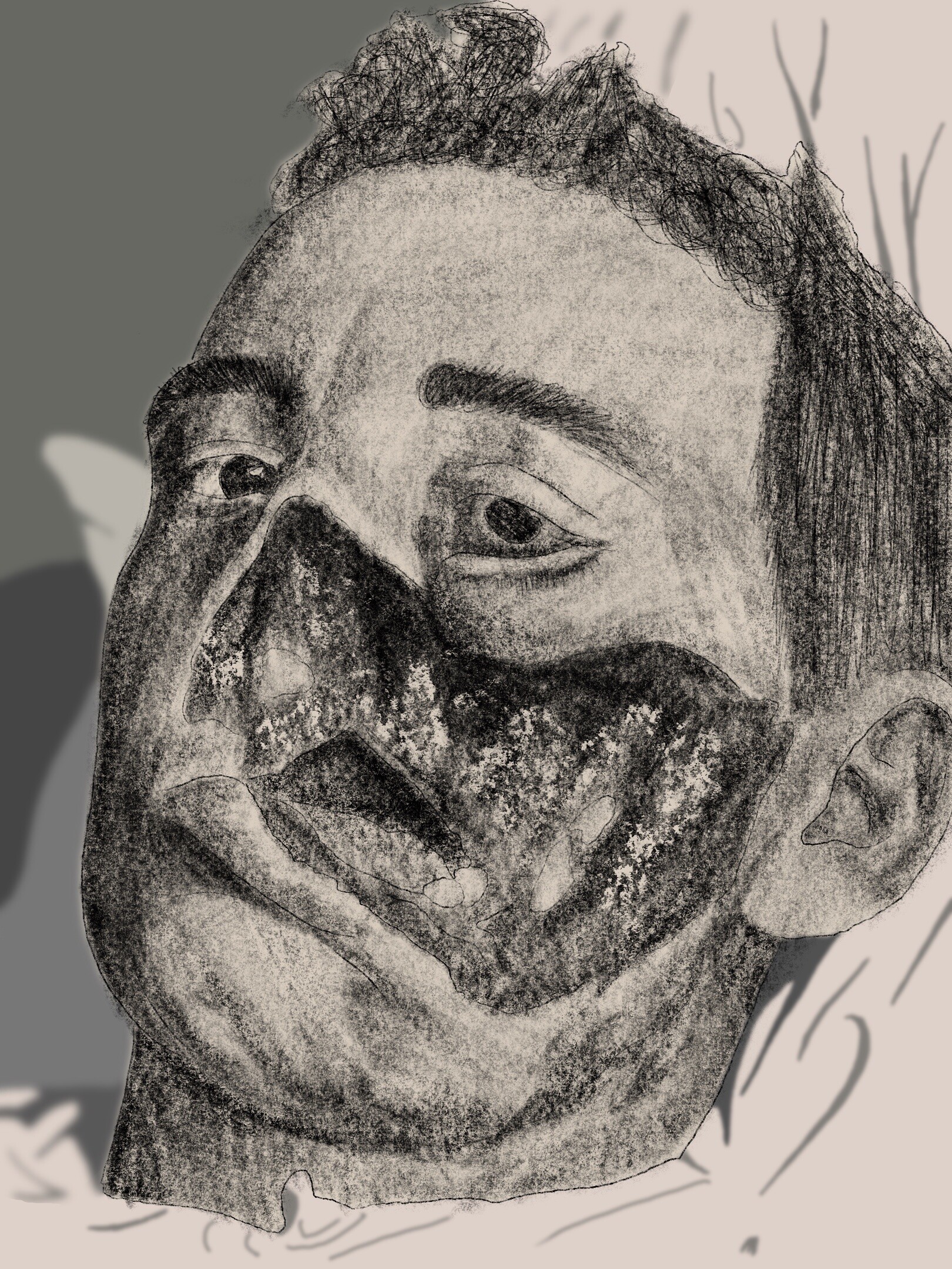 ArtStation - WW1 Injury Digital Study