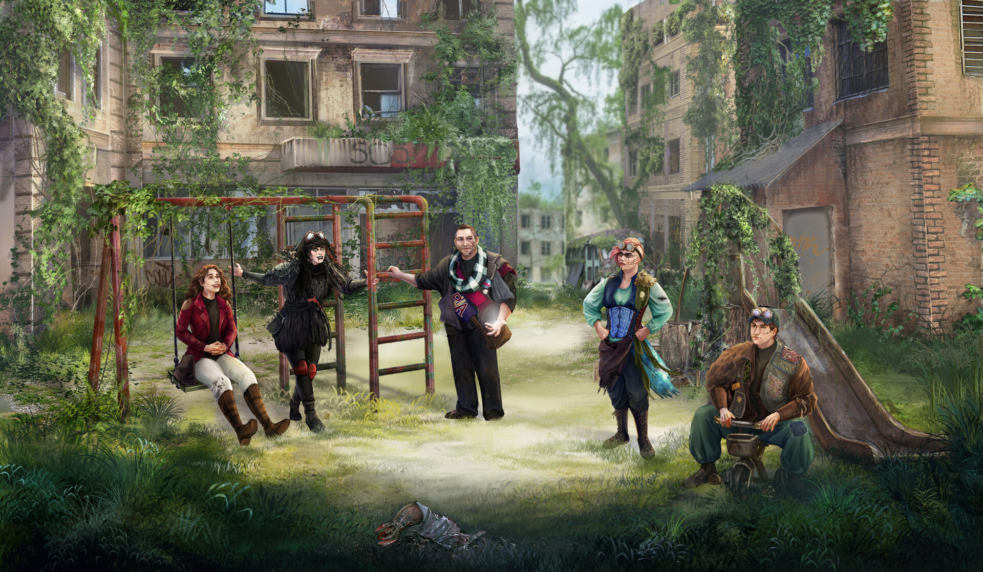 ArtStation - post-apocalypse