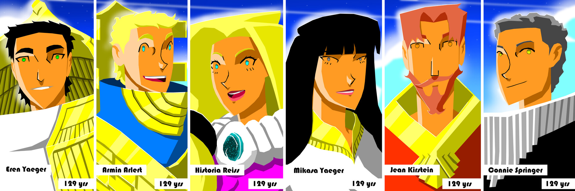 ArtStation - AOT - 100 yr timeskip 01