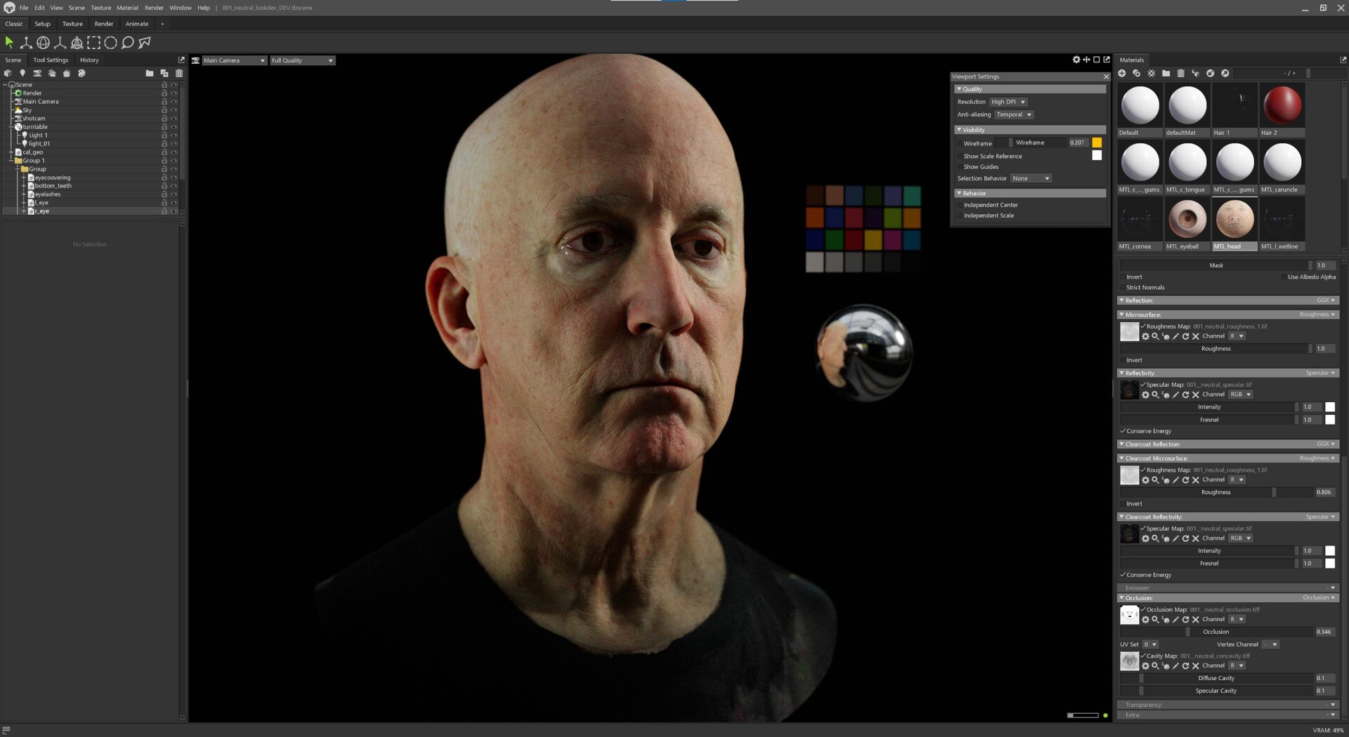 Daniel Cahill - Practice Portrait wip