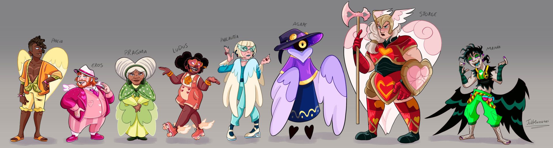 ArtStation - Types of love