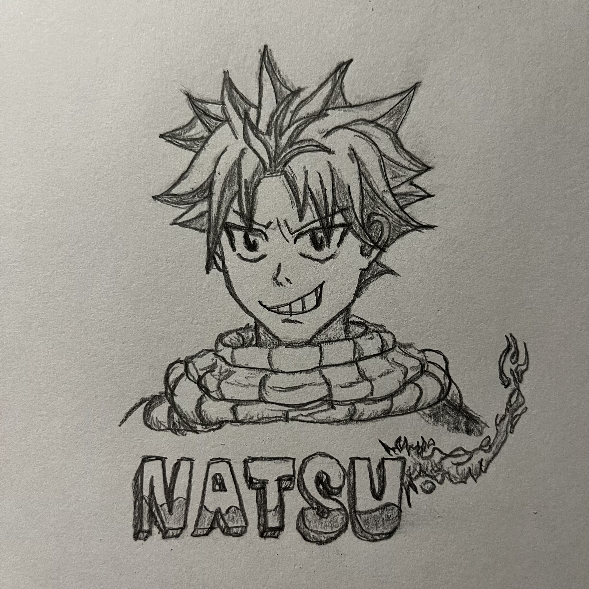 ArtStation - Natsu Dragneel Fan Art