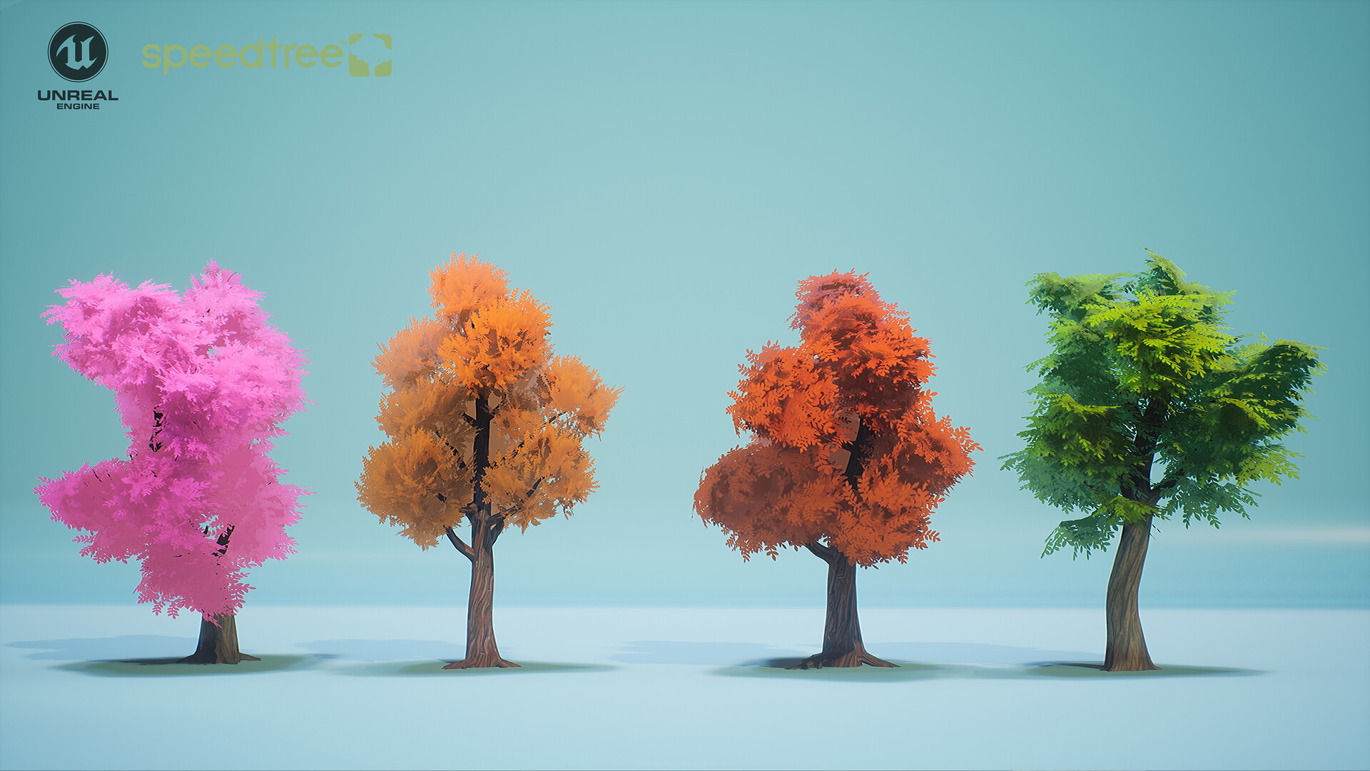 ArtStation - Stylized Trees