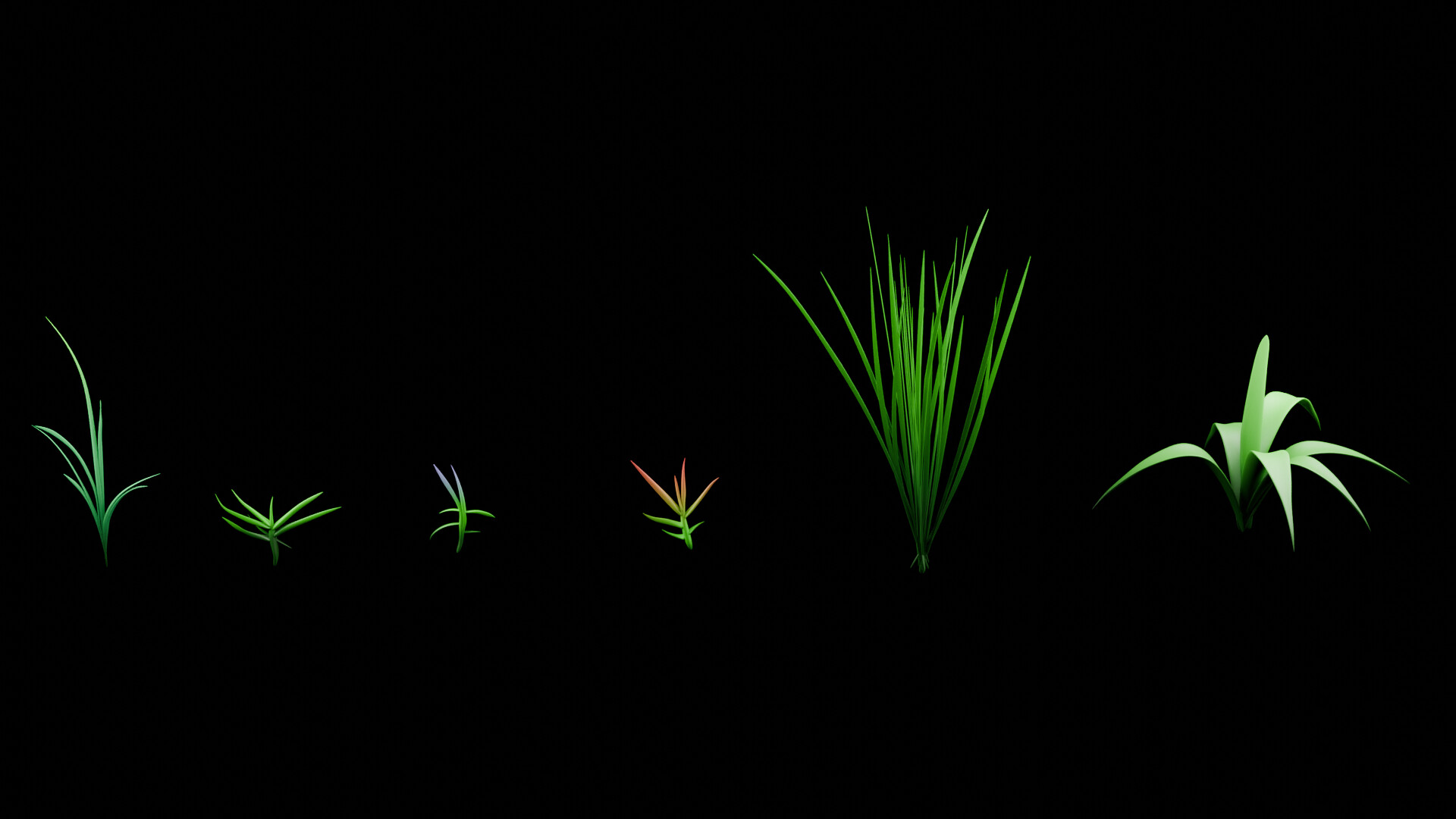 ArtStation - Set of grass