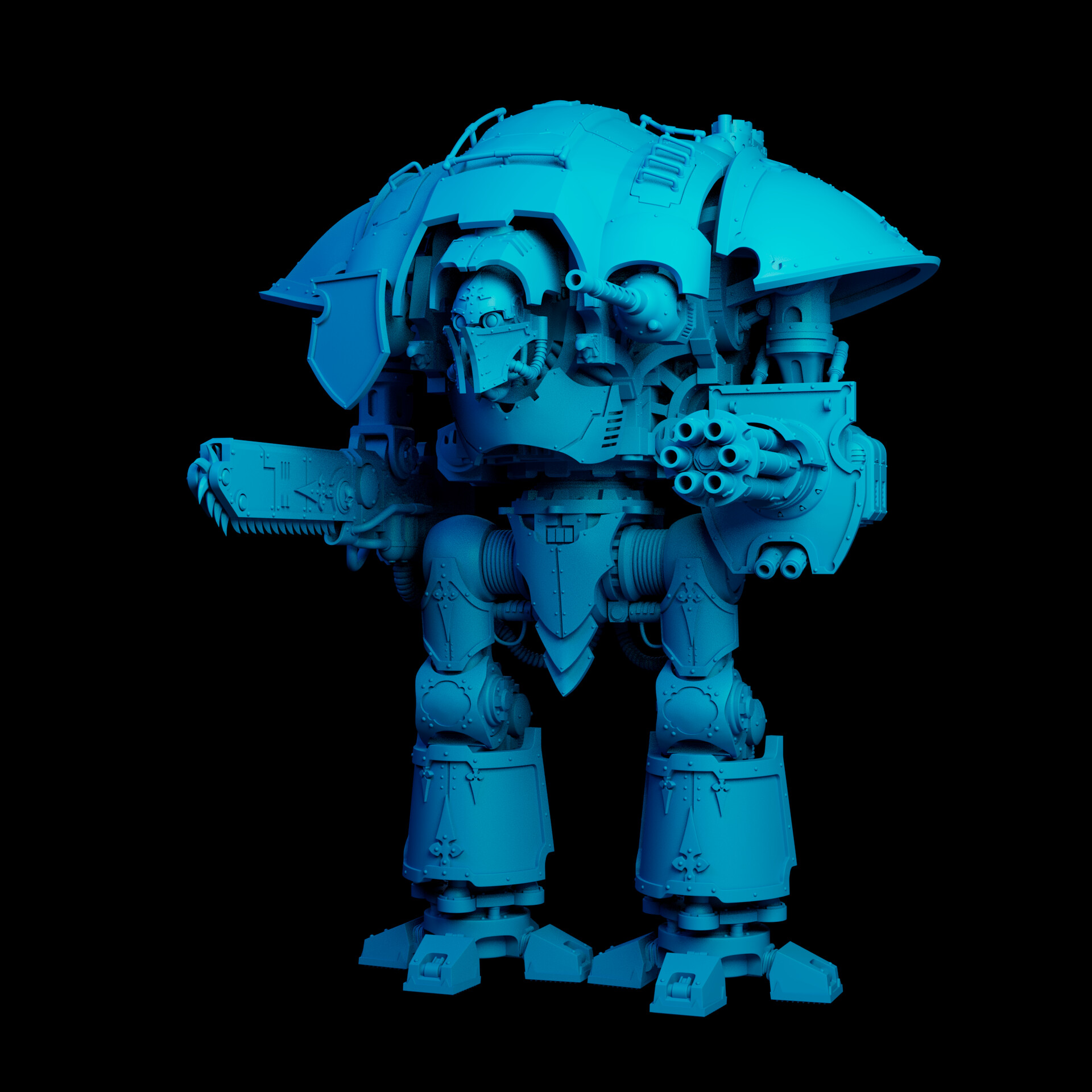 ArtStation - Imperial Knight WIP