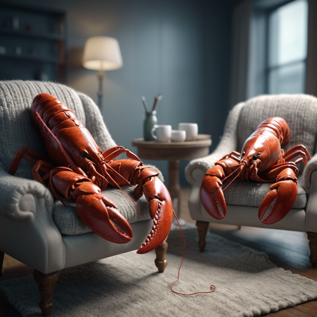 ArtStation - Two Lobsters wondering what's for dinner