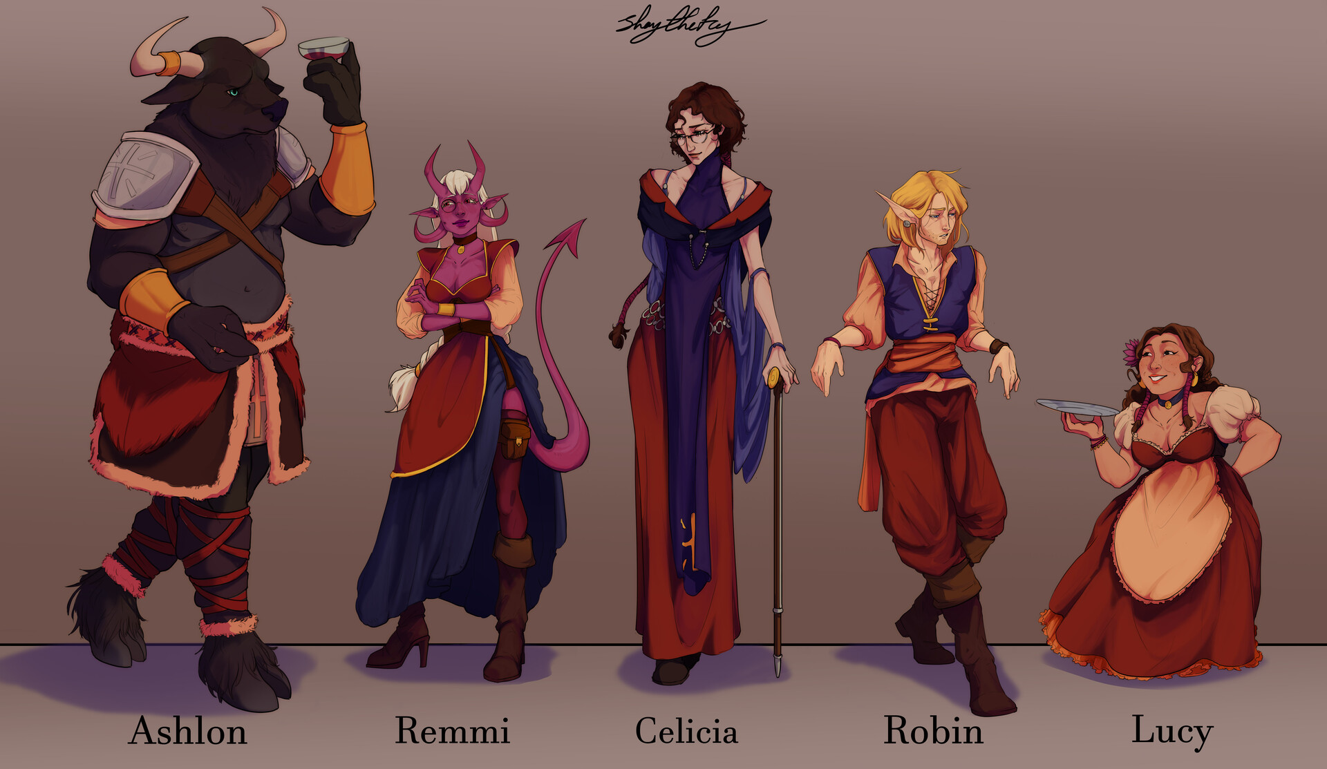 ArtStation - Line up