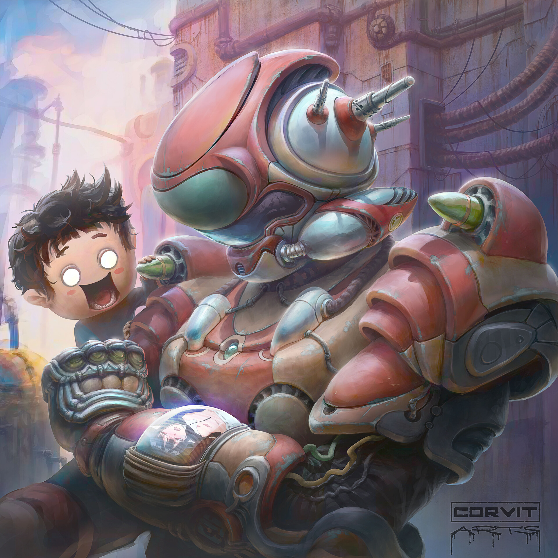 ArtStation - Curious Kid