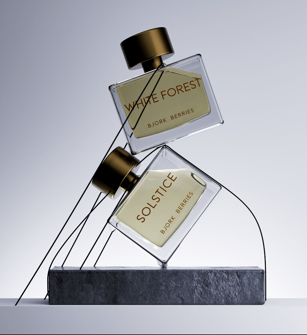 ArtStation - 3D CGI of Perfume Fragrance
