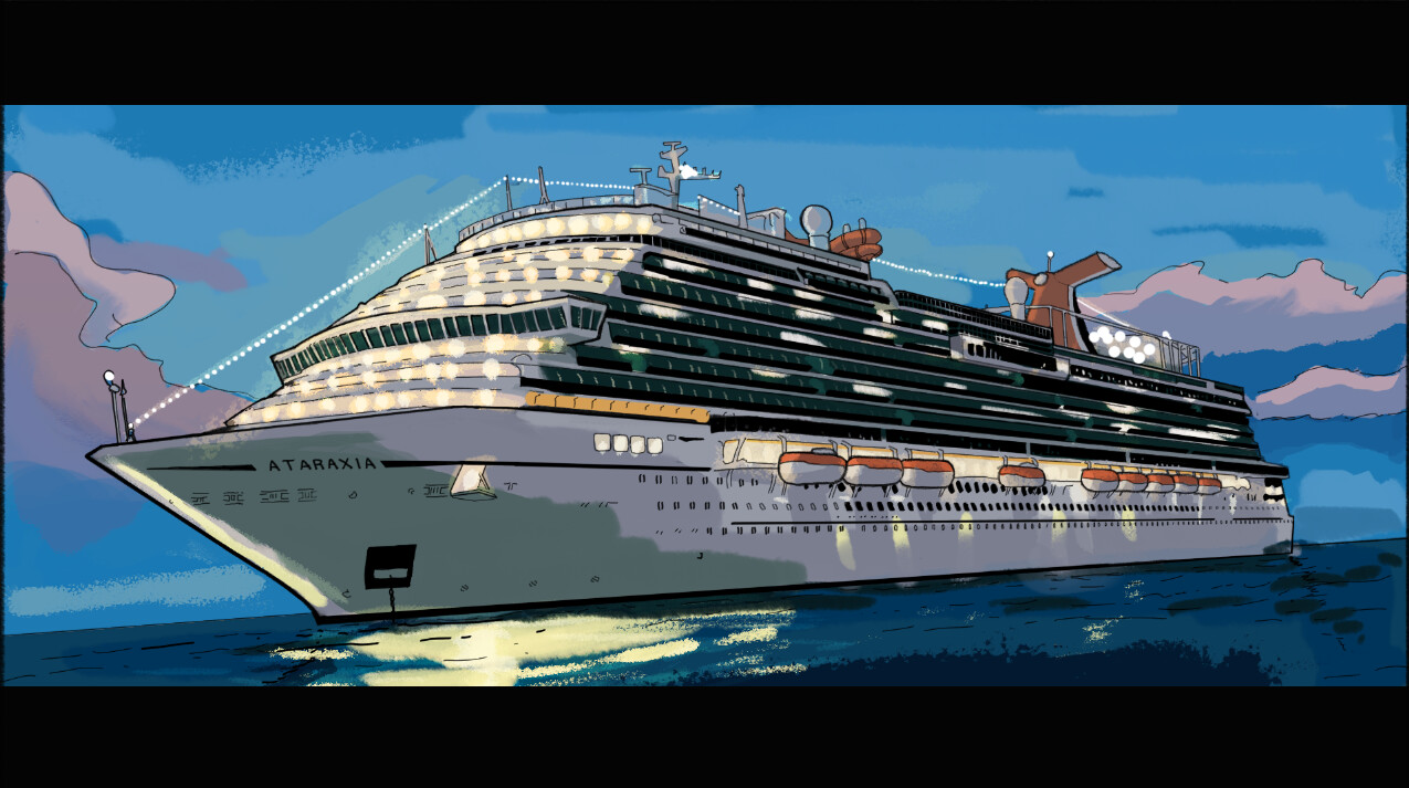 Katarzyna Kaminska - Shipwreck Escape - Intro & Outro art