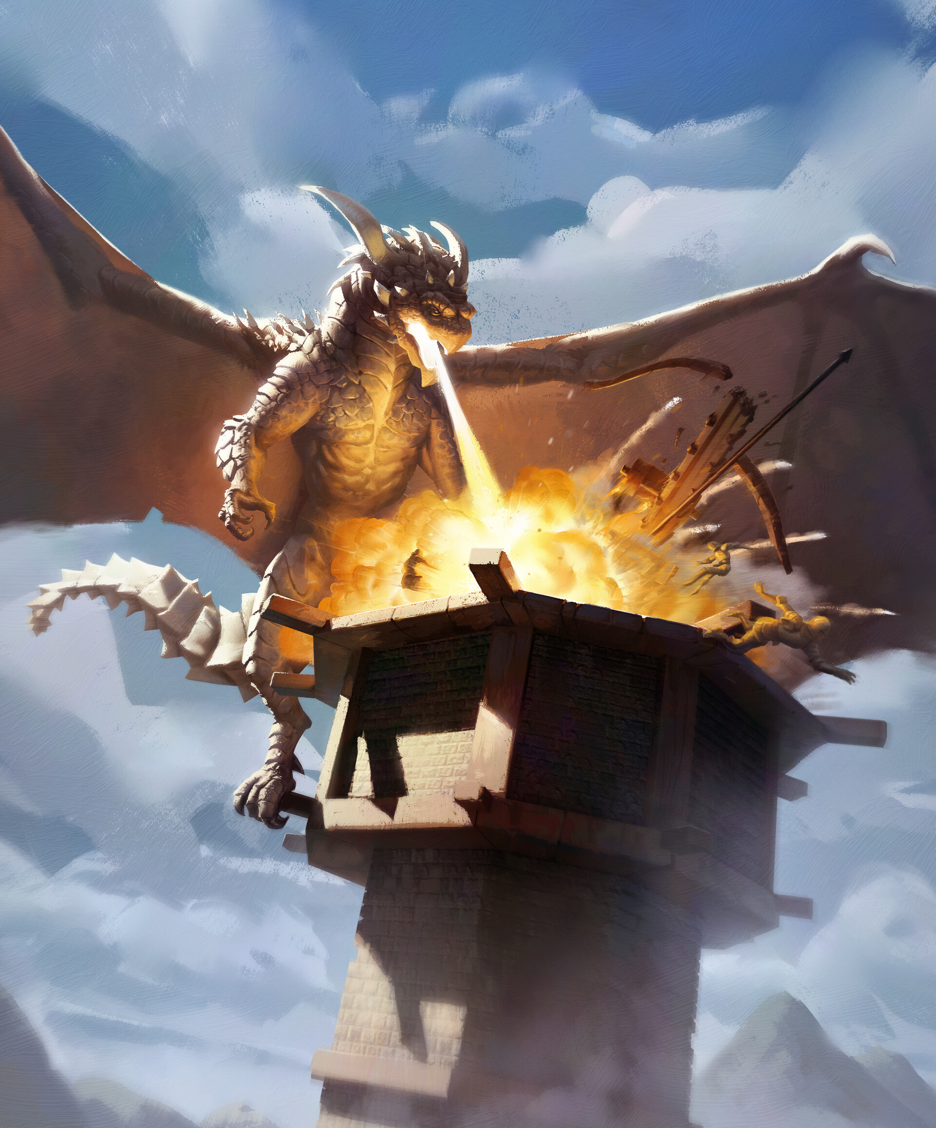 ArtStation - dragon siege