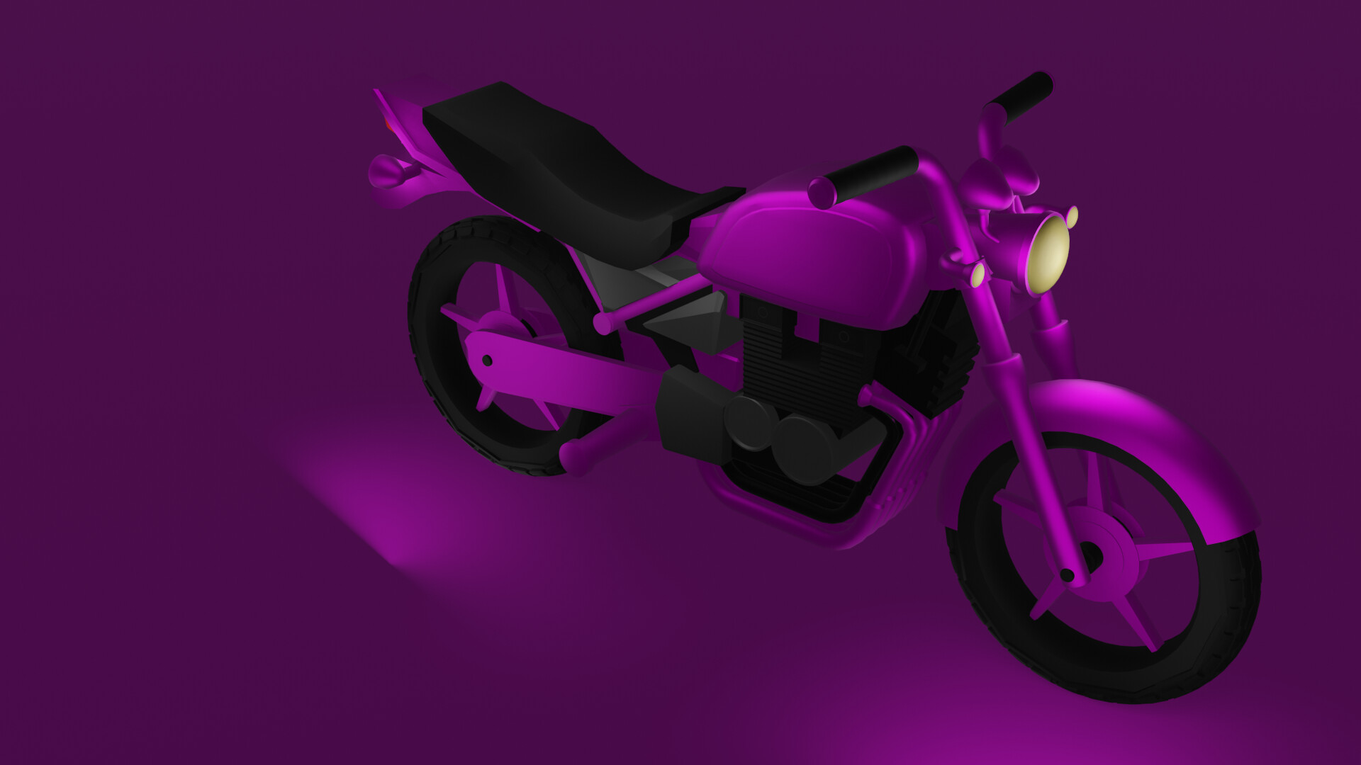 ArtStation - Pink Bike