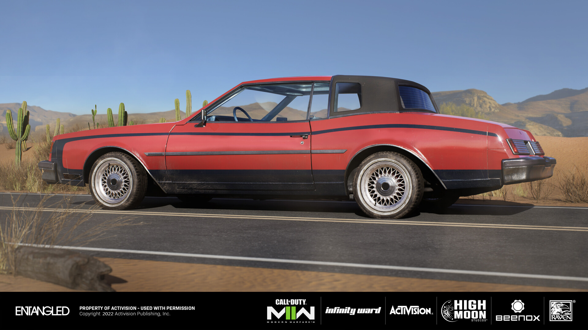 ENTANGLED Studio - In-game Vehicles for Call of Duty MW2