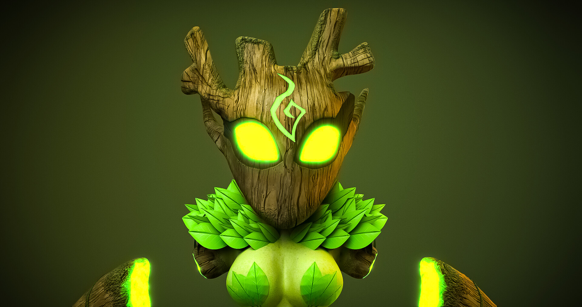 ArtStation - NATURE GIRL-GOD | CHARACTER MODEL | MAYA PROJECT