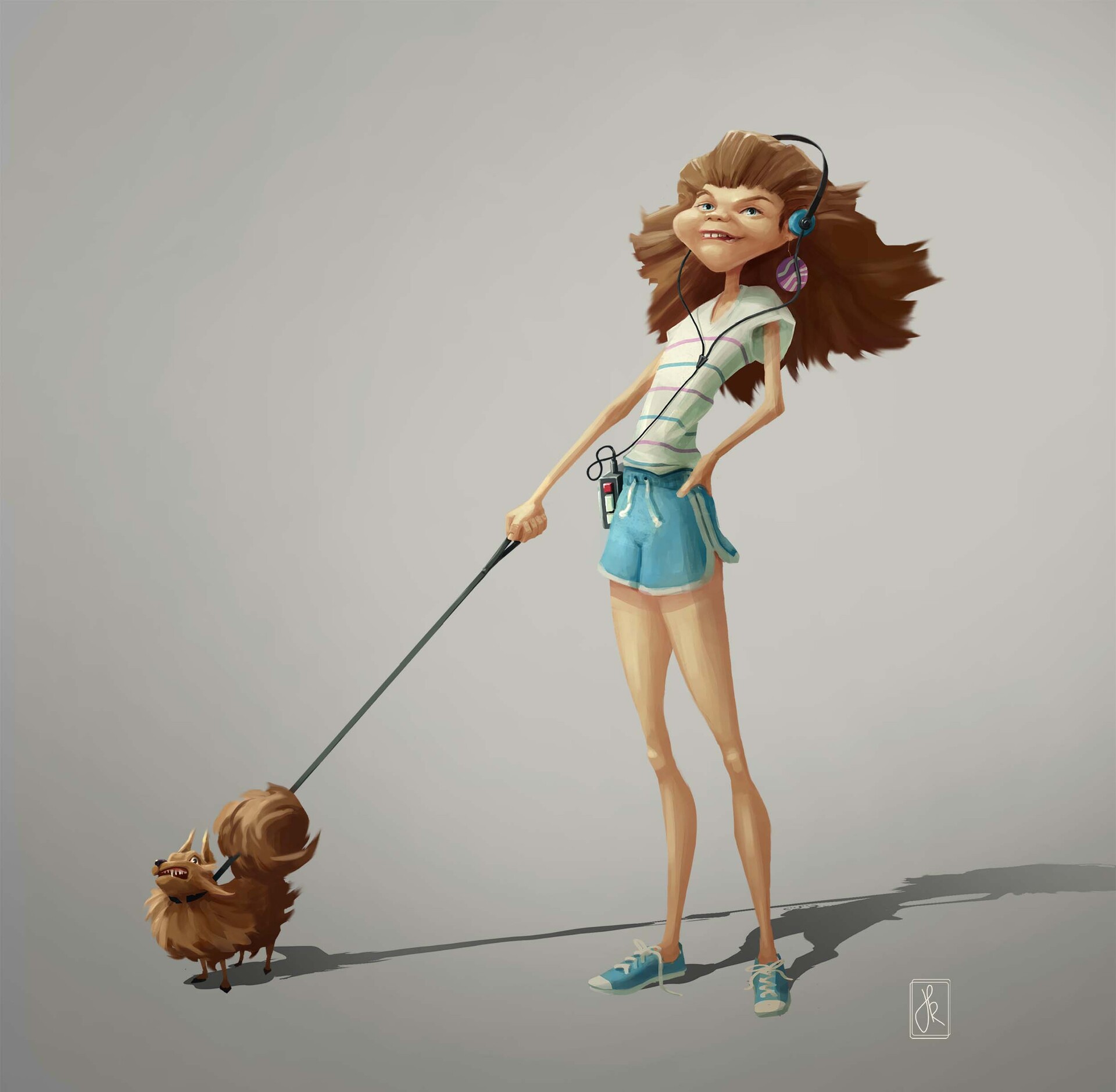 ArtStation - Feisty Girl