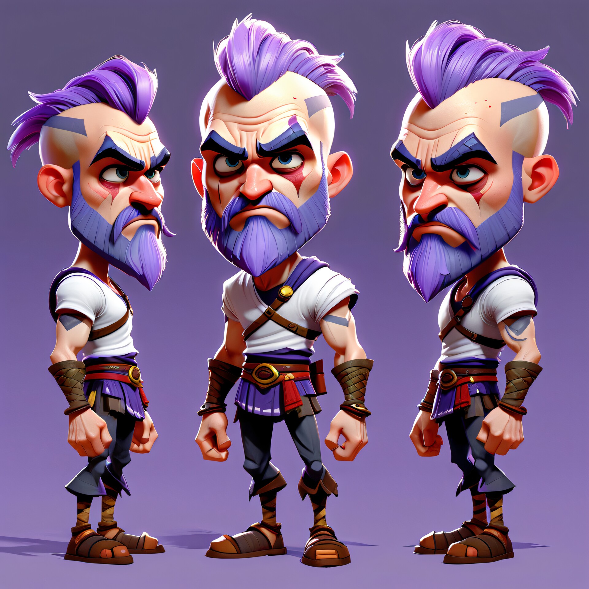 JirenArt - +210 Stylized Kratos | 4K