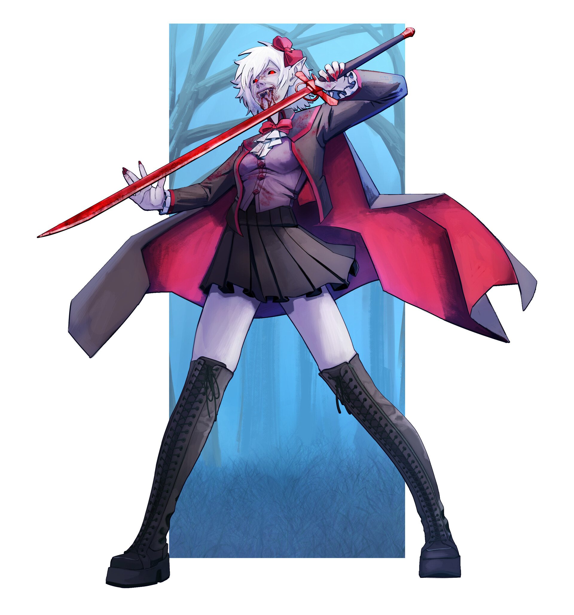 ArtStation - Ysael vampire