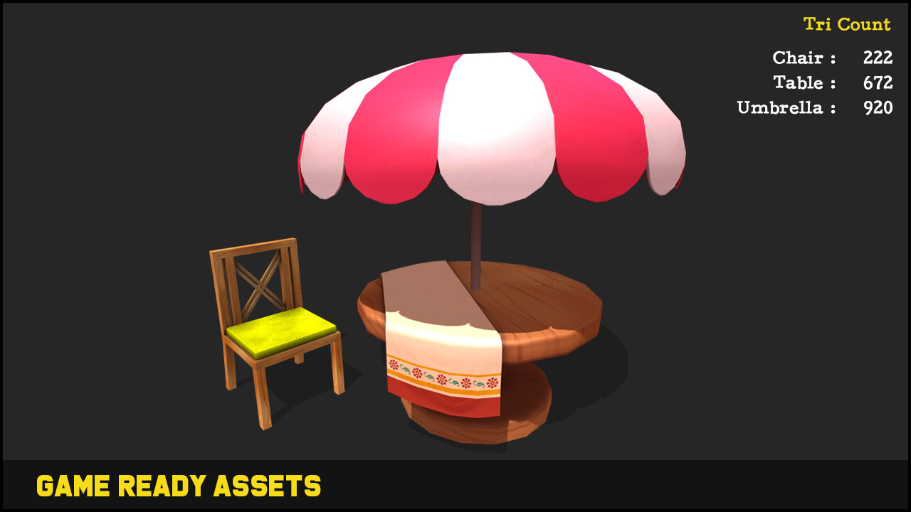 TGameAssets - Toon Port Environment