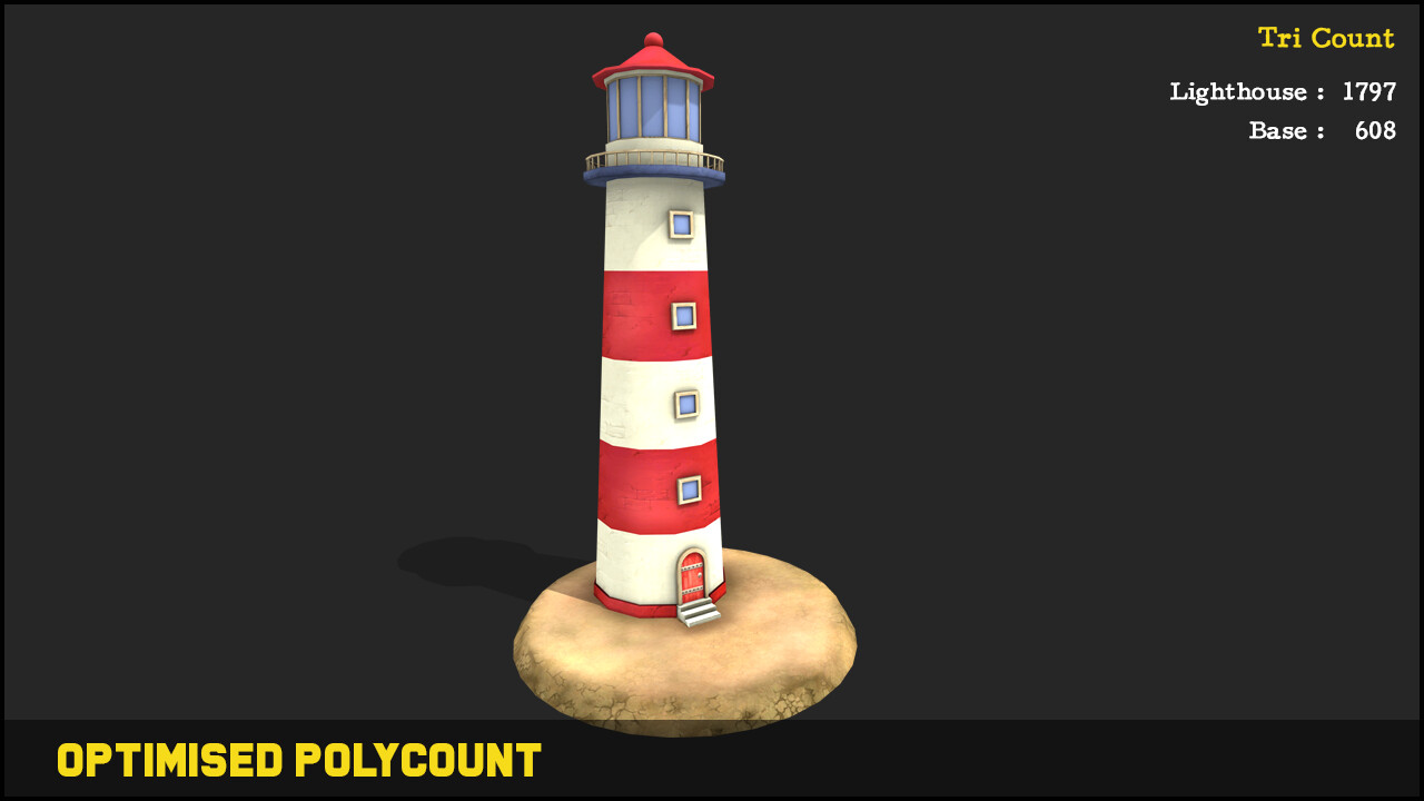 TGameAssets - Toon Port Environment