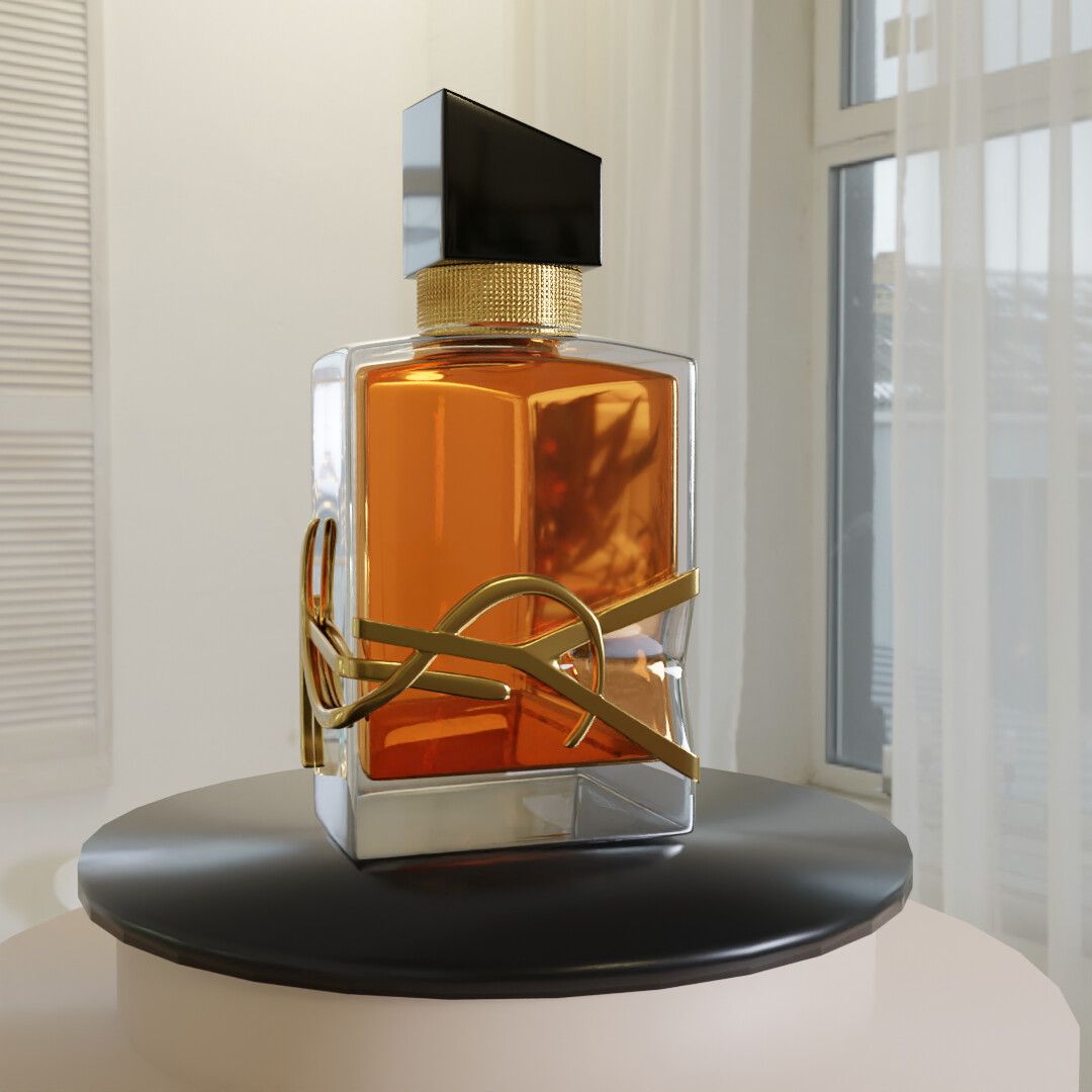 ArtStation - Model, Render & lightning of libre perfume.