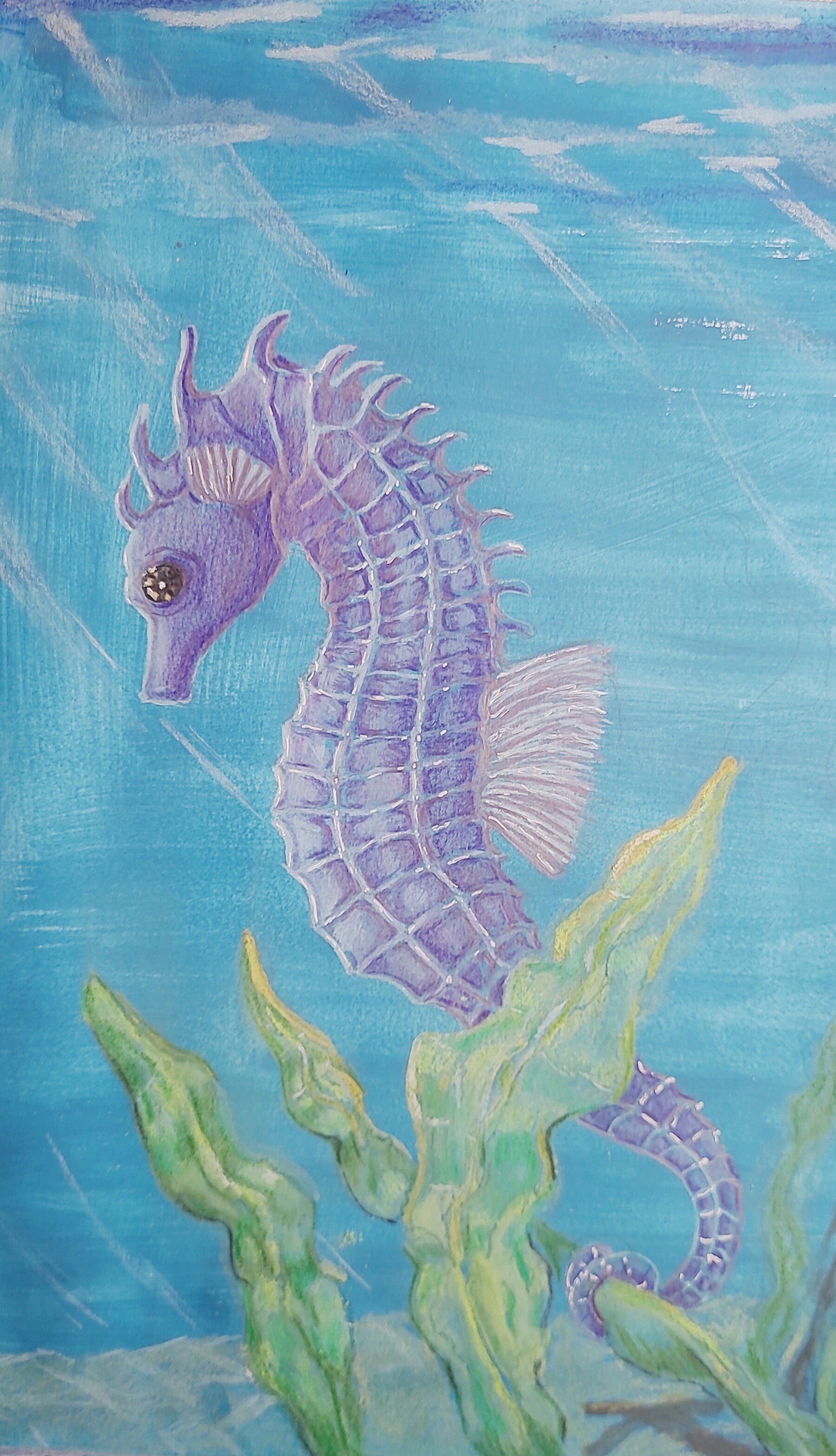 Artstation Ultraviolet Seahorse