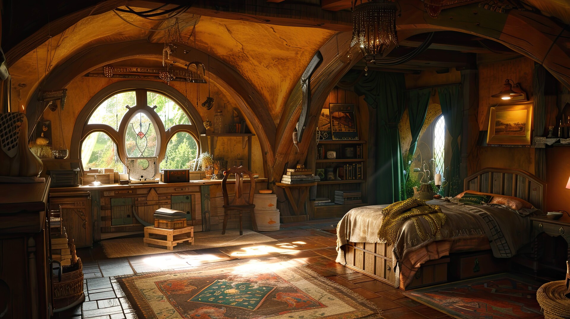 ArtStation - Hobbit Architecture Environment - Interior Reference ...