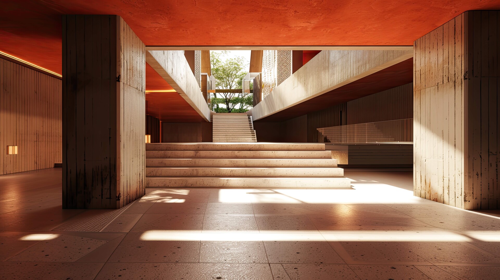 ArtStation - Postmodern Architecture Environment - Interior Reference ...