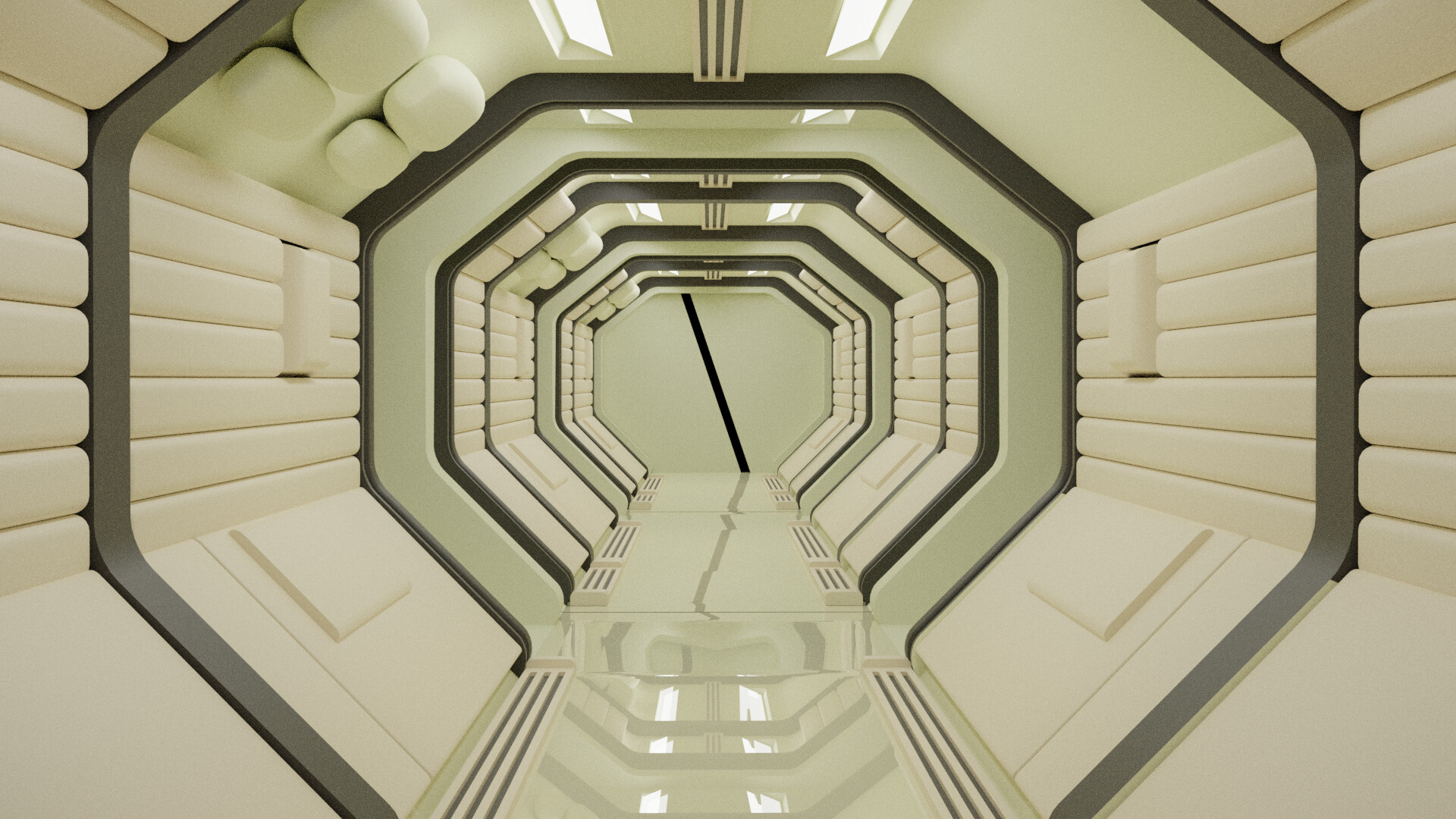 ArtStation - Sci-Fi Hall