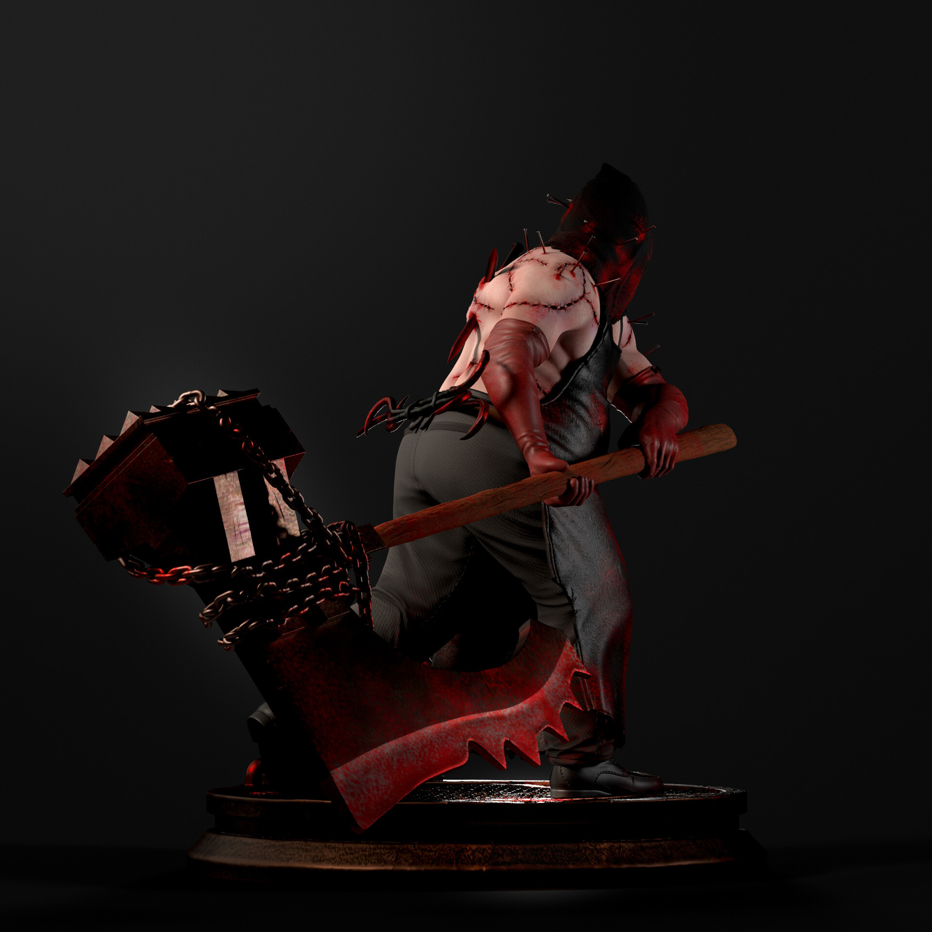 resident evil executioner figure