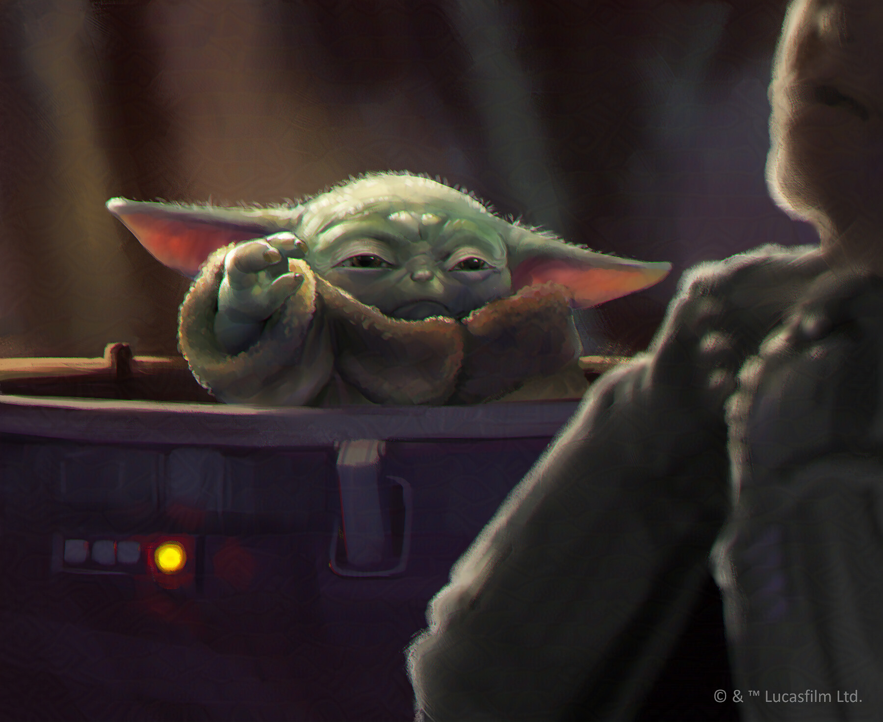 ArtStation - The Mandalorian: Adventures Card Art