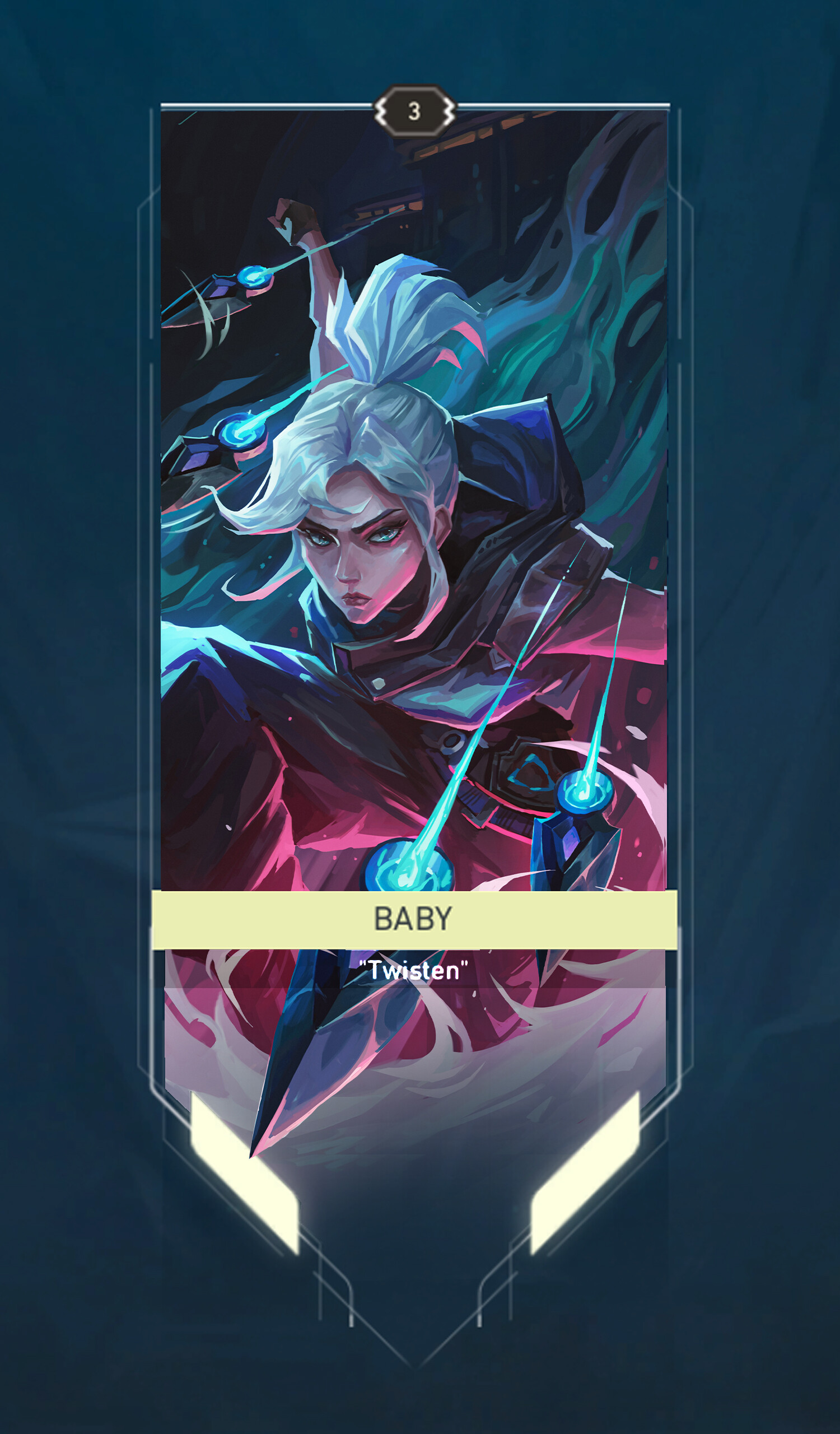 肝画凹凸曼 - VALORANT-Jett card 无畏契约捷风卡面